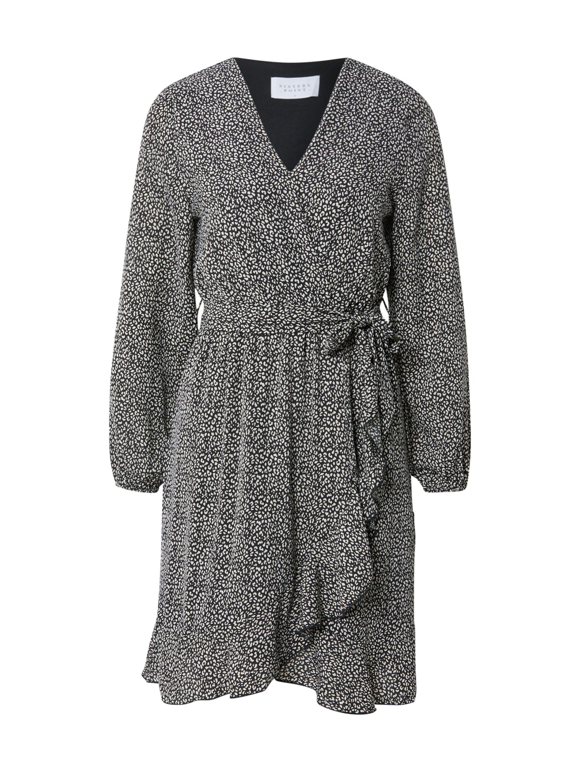 Sisters Point Blusenkleid Greto 1 Tlg Drapiertgerafft Volant