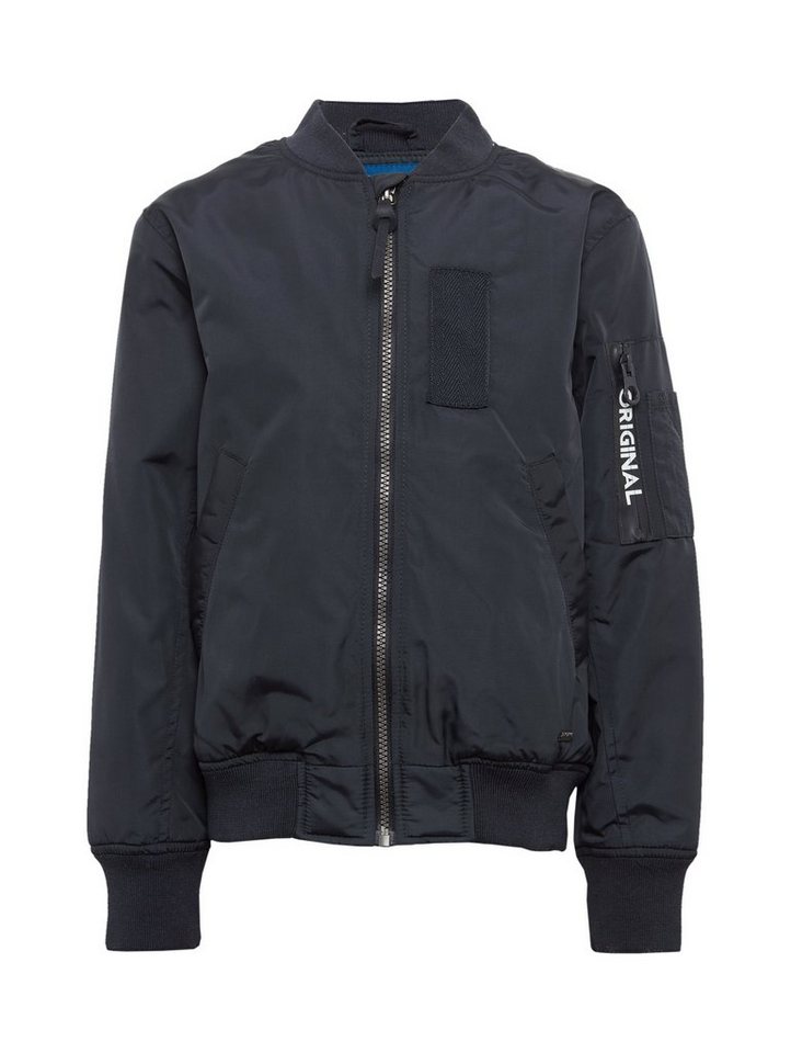 Tom Tailor Winterjacke Blouson Jacke Langärmlig Mit College Kragen Und