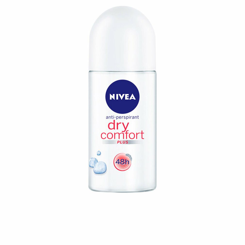 Nivea Deo-Zerstäuber Dry Comfort Anti-transpirant Roll-on 50ml, Wirksamer Schutz im realen Leben ...