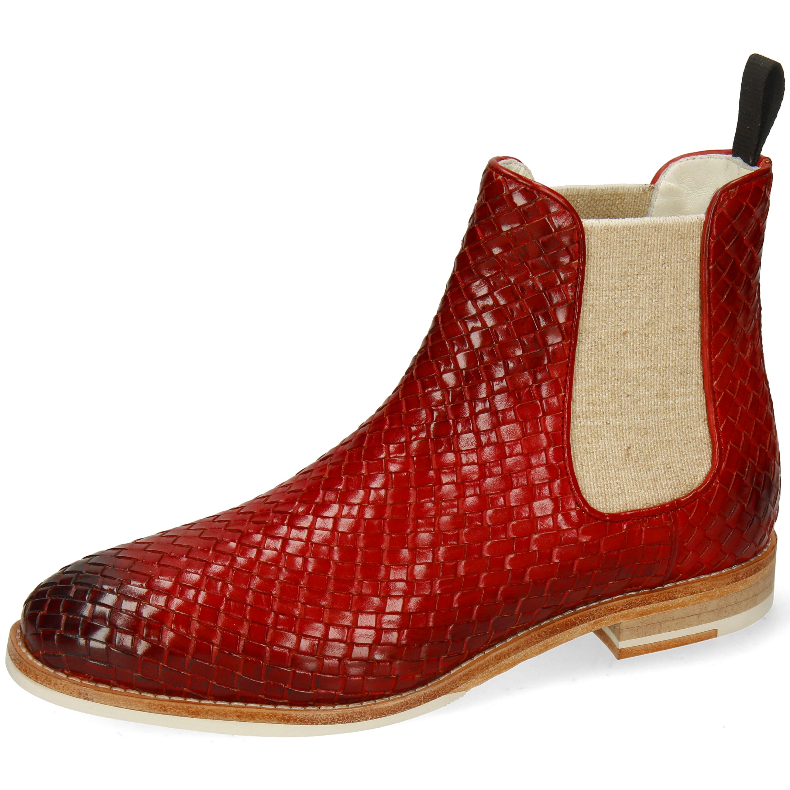 Melvin & Hamilton Katrin 8 Stiefelette, Sohle: Leder & Gummi