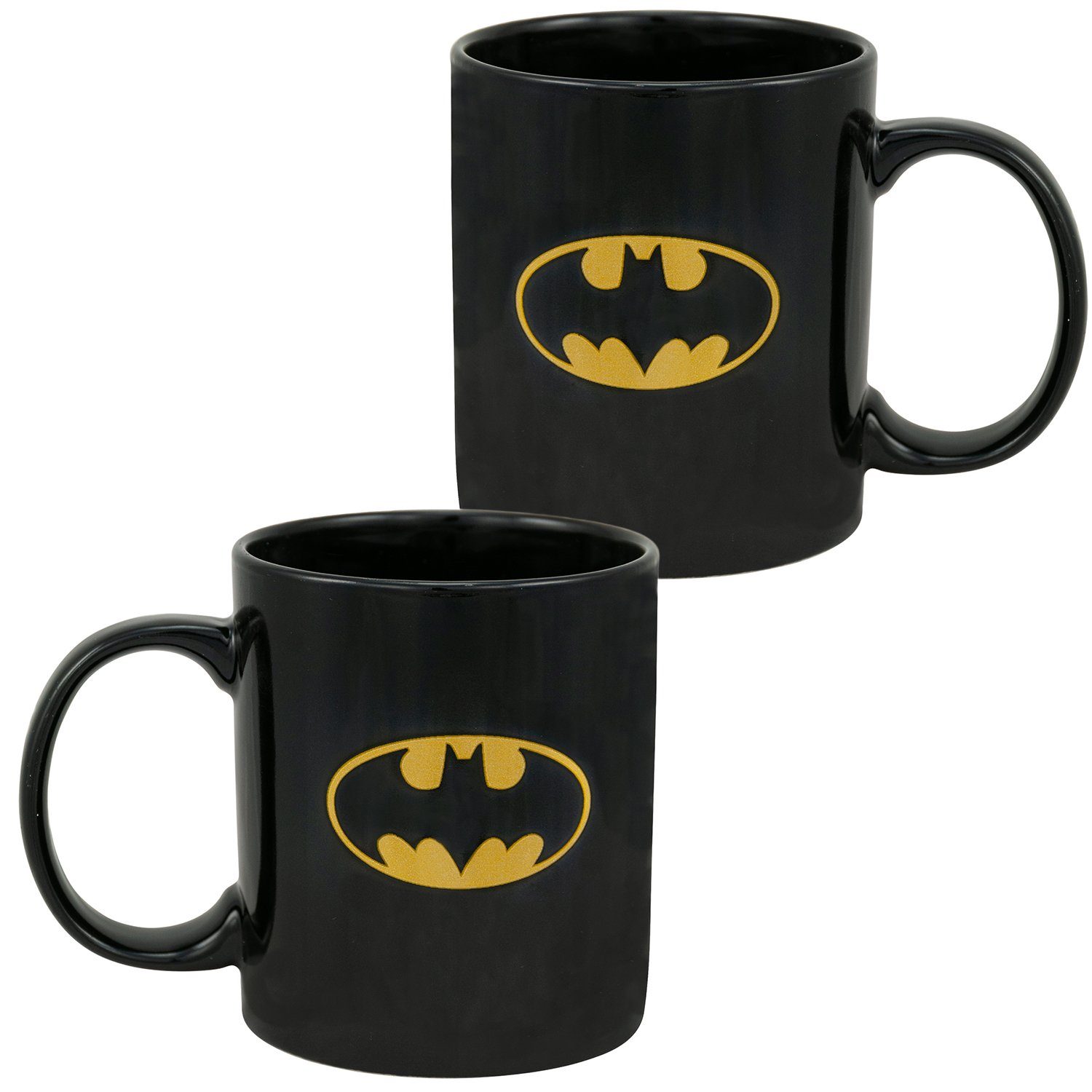 United Labels® Tasse Dc Comics Tasse Batman Logo Kaffeetasse Becher