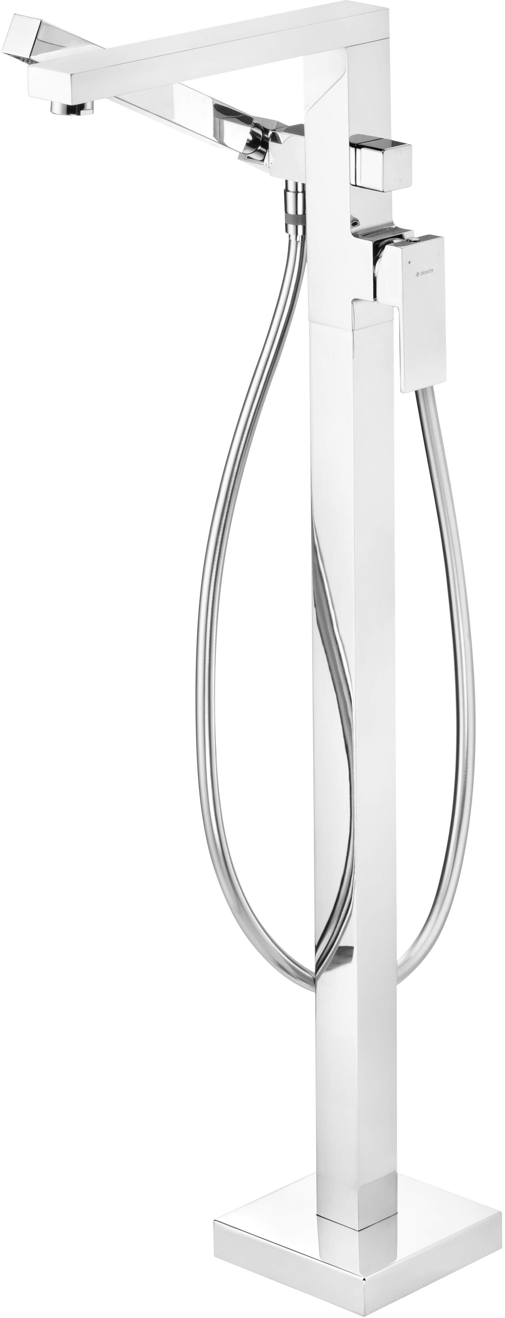 Trizeratop Wannenarmatur Wannenarmatur Freistehend Mit Duschset Chrom
