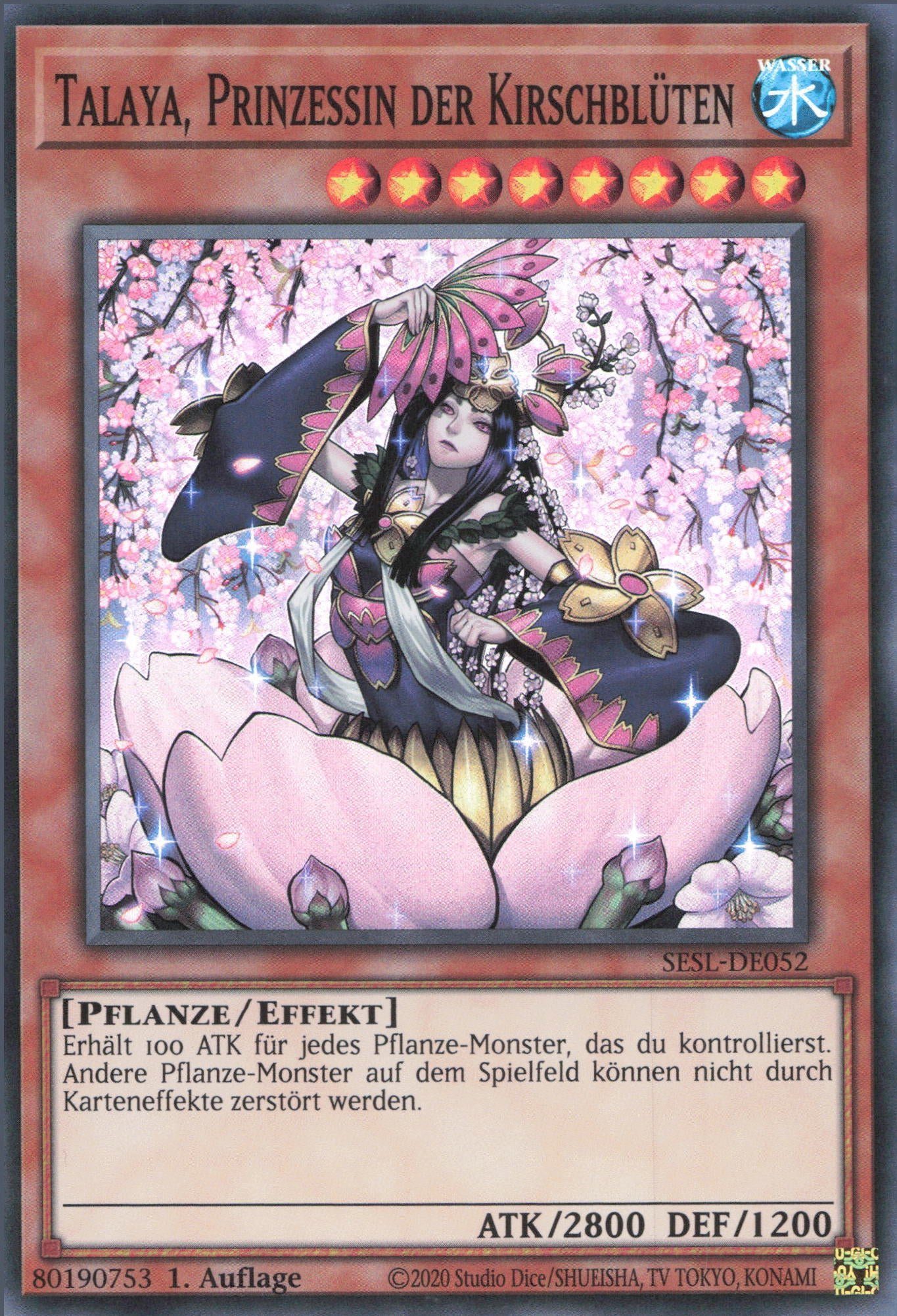 Recollectibles Sammelkarte Yugioh Karte Talaya Prinzessin Der