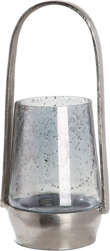 Gilde Windlicht Noche 1 St Aus Aluminium Mit Glas Einsatz Online
