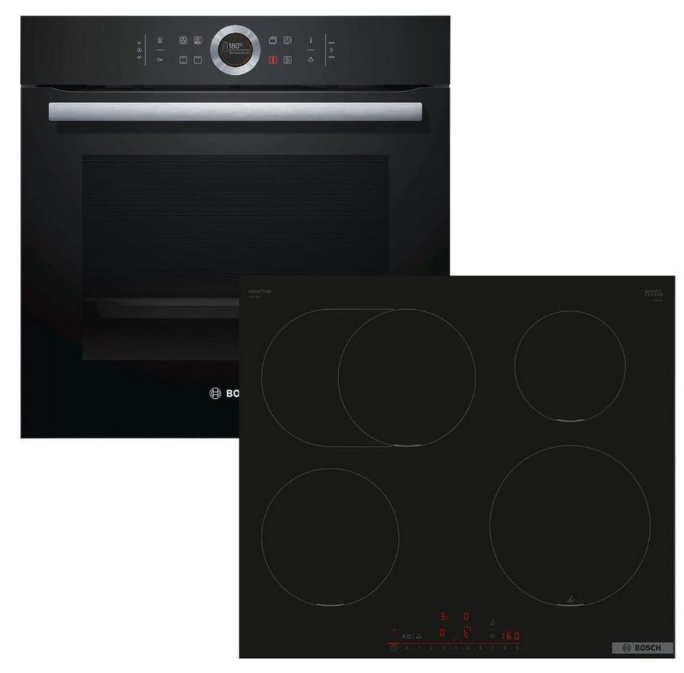 Bosch Backofen Set Serie 8 Mit Induktionskochfeld Powerboost Autark 60cm