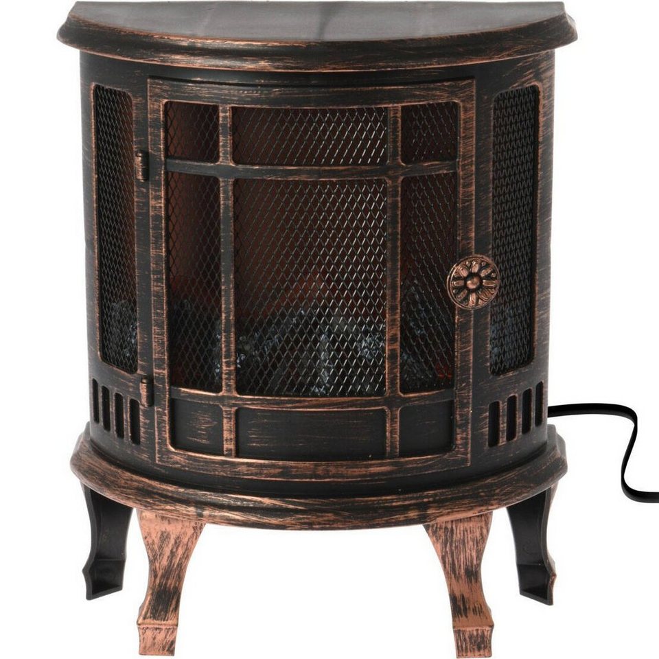 Home And Styling Collection Weihnachtsfigur Led Kamin Vintage