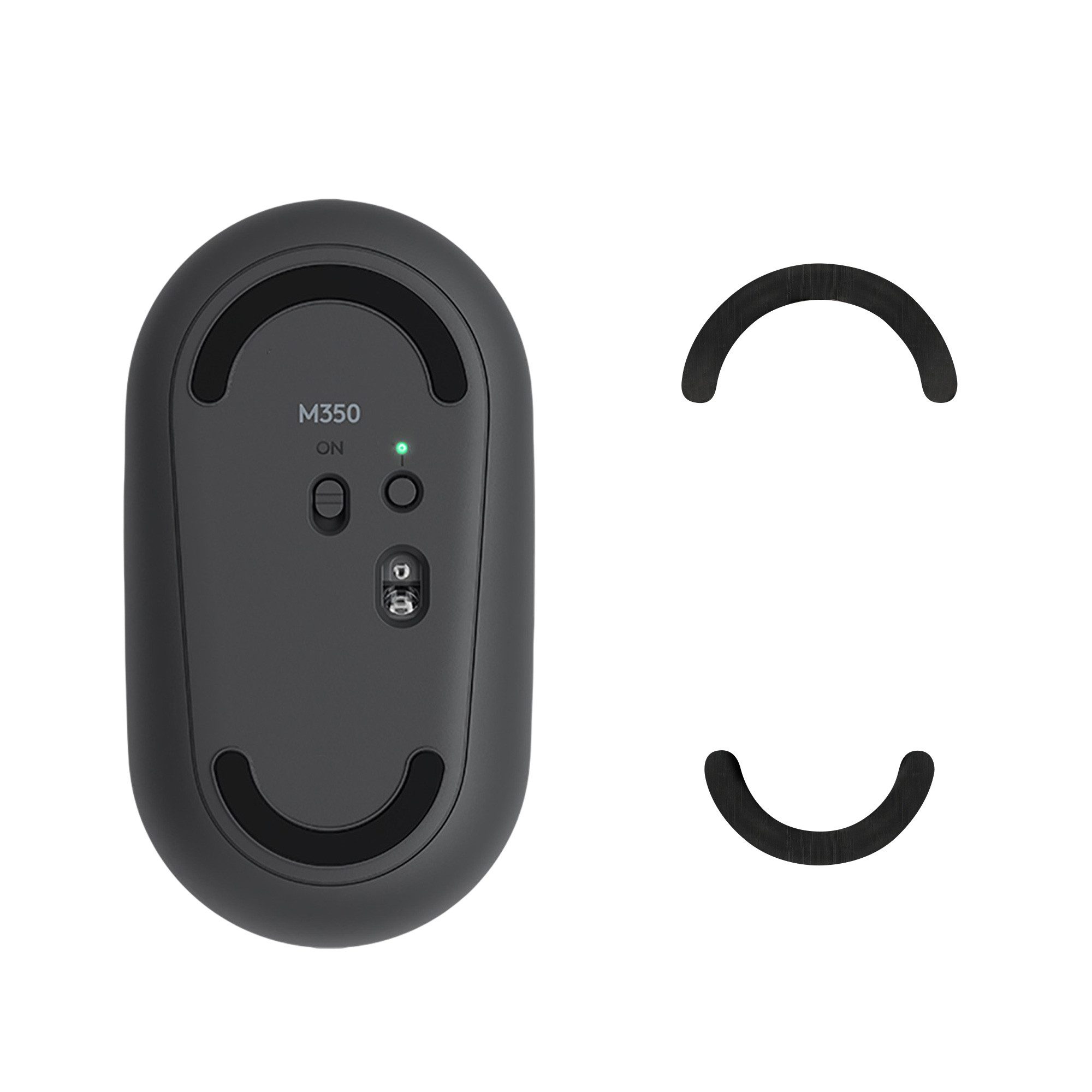 Kwmobile Mausfüße Mouse Feet Sticker Für Logitech Pebble Mouse 1 St