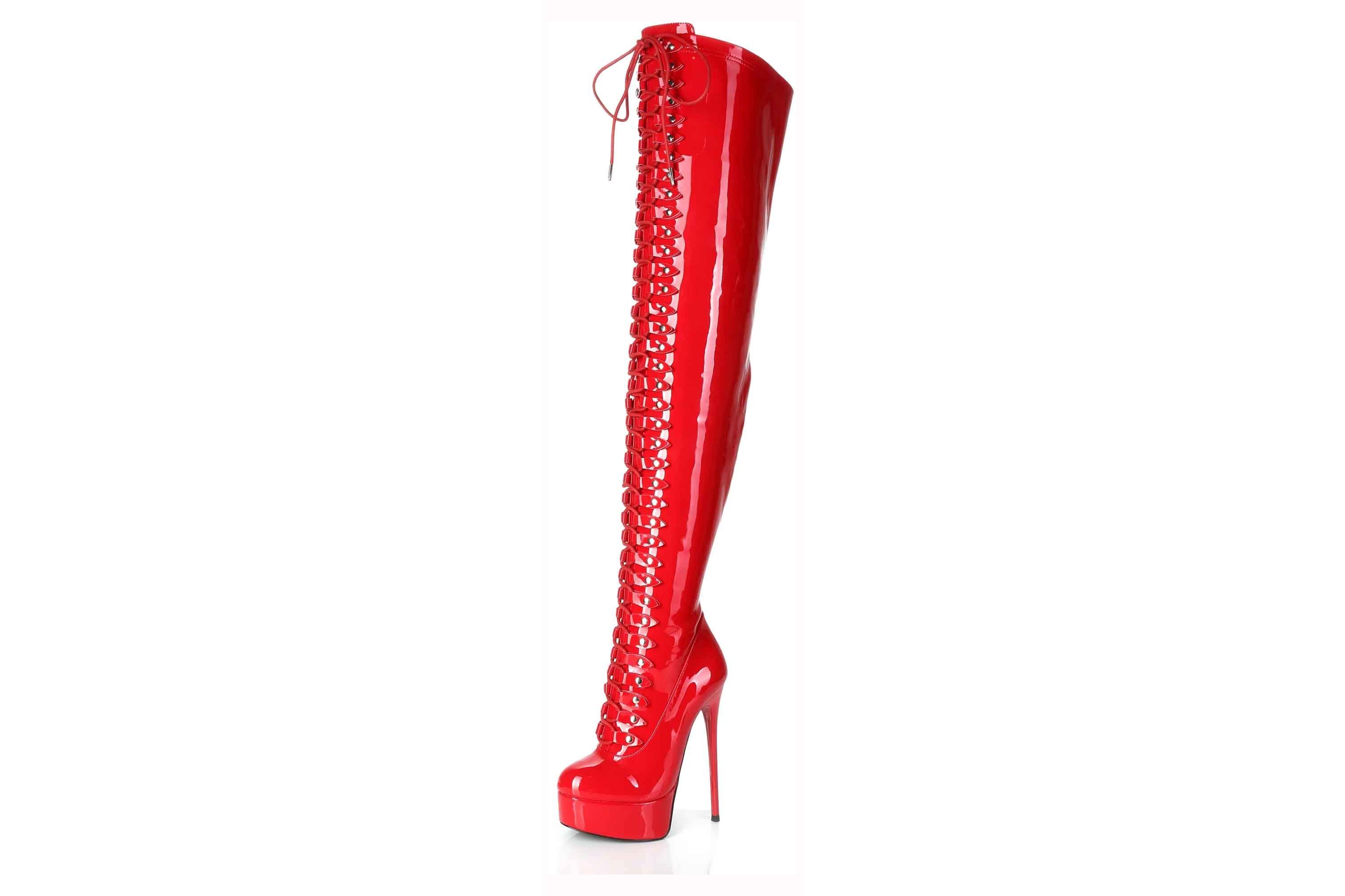 Giaro [D2C] MOUCHARD RED SHINY Stiefel