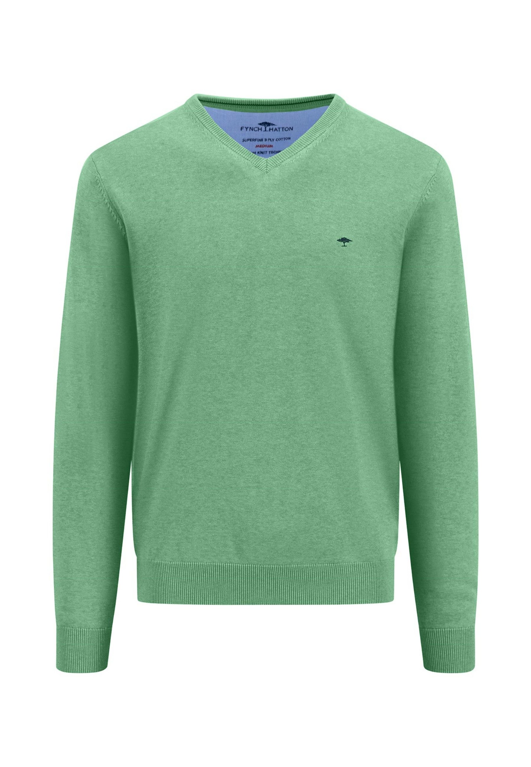 FYNCH-HATTON Strickpullover Pullover Strickpullover V-Neck (1-tlg ...