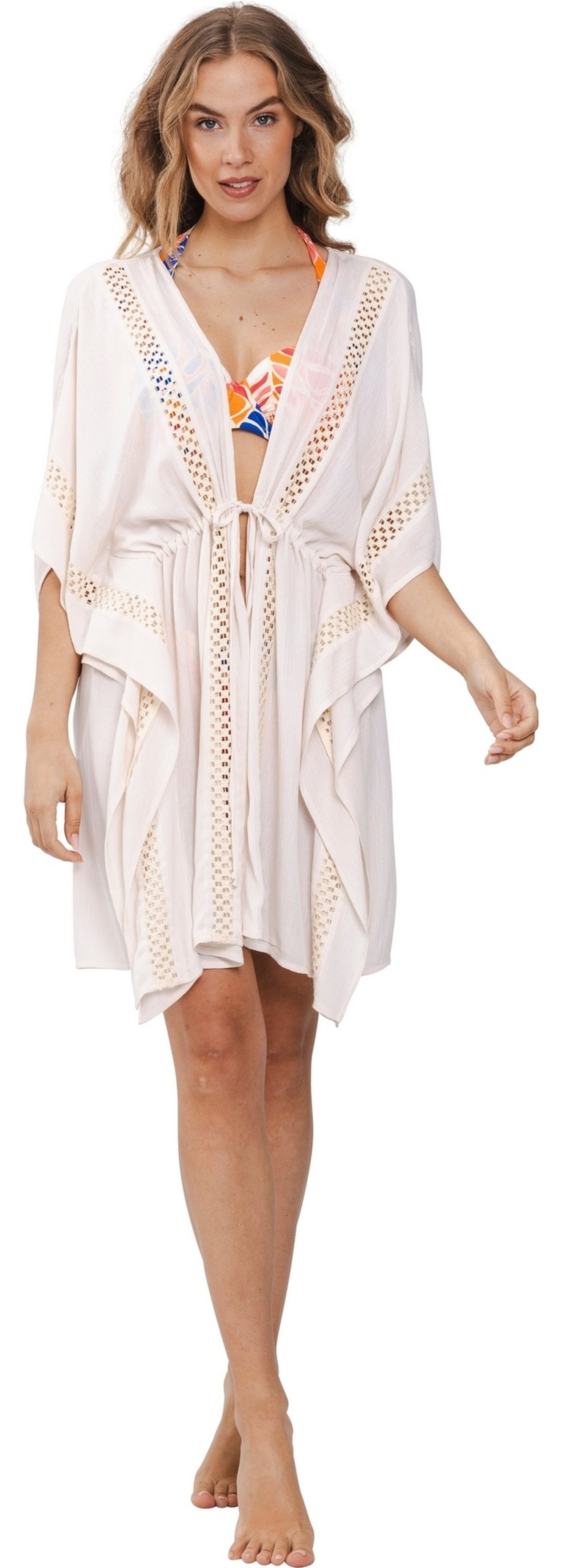 Pastunette Strandkleid Damen Strand Poncho Kaftan 1 Tlg Modisches Design