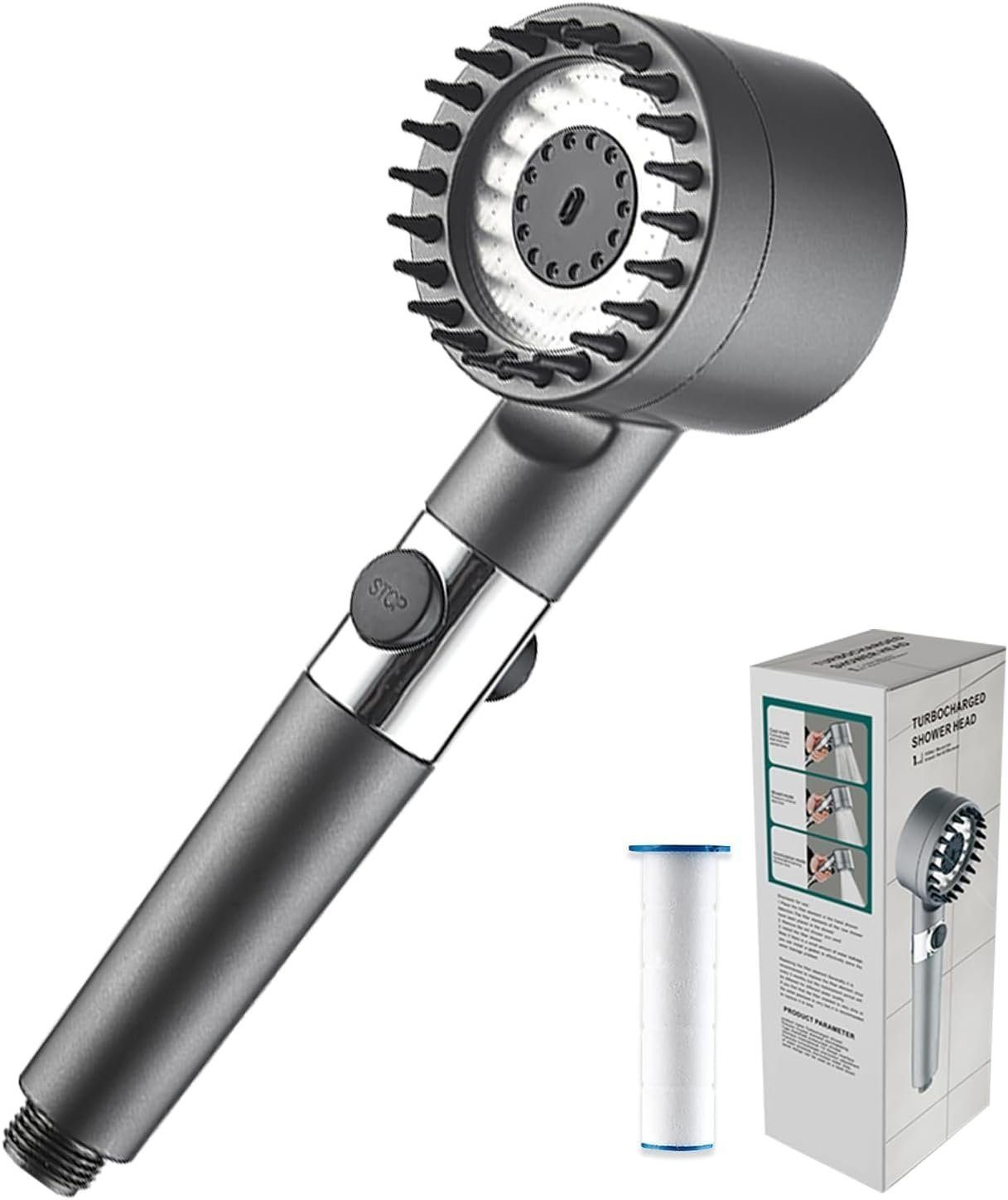 OKWISH Handbrause Duschkopf Sparduschkopf Regendusche Hand Brause Brausekopf Duschbrause ...