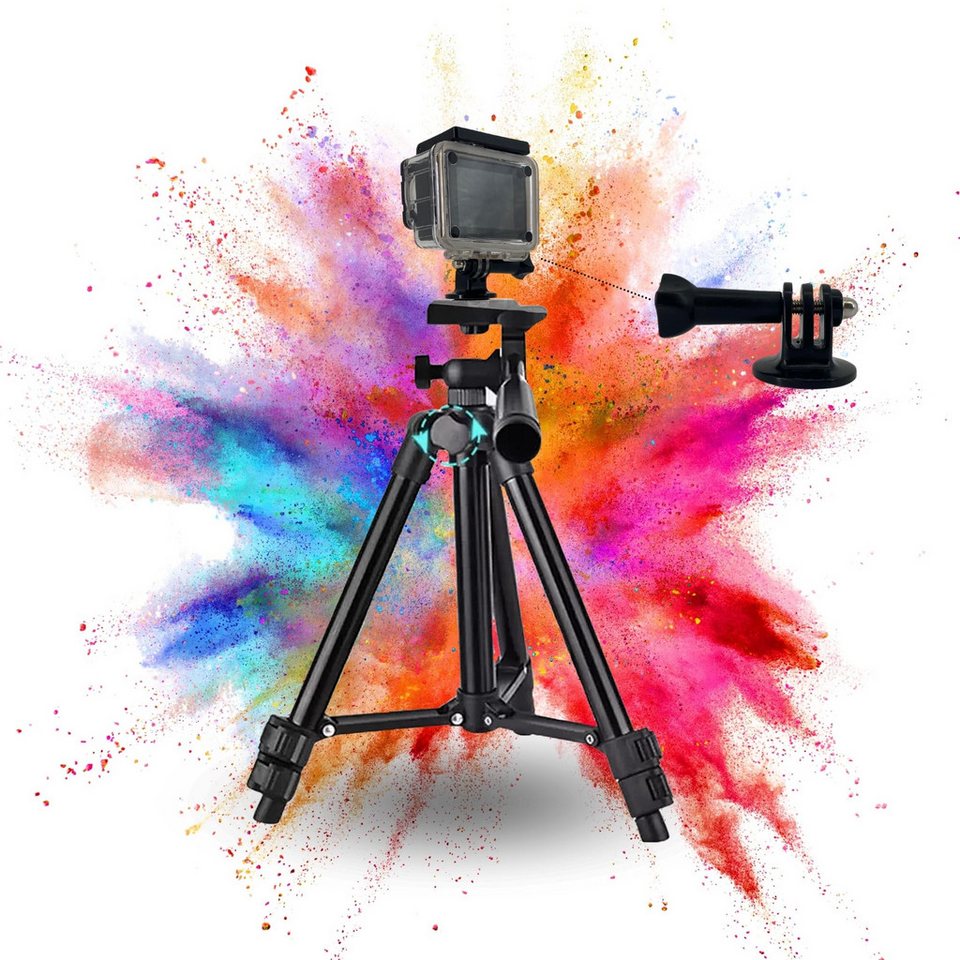 Tronicxl 60m Stativ Tripod Kamerastativ Für Dji Osmo Gopro Hero Hero