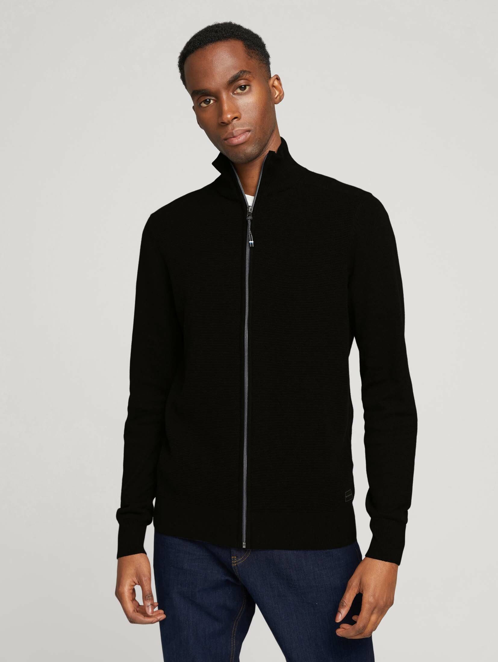 Tom Tailor Strickjacke Strukturierte Jacke Otto