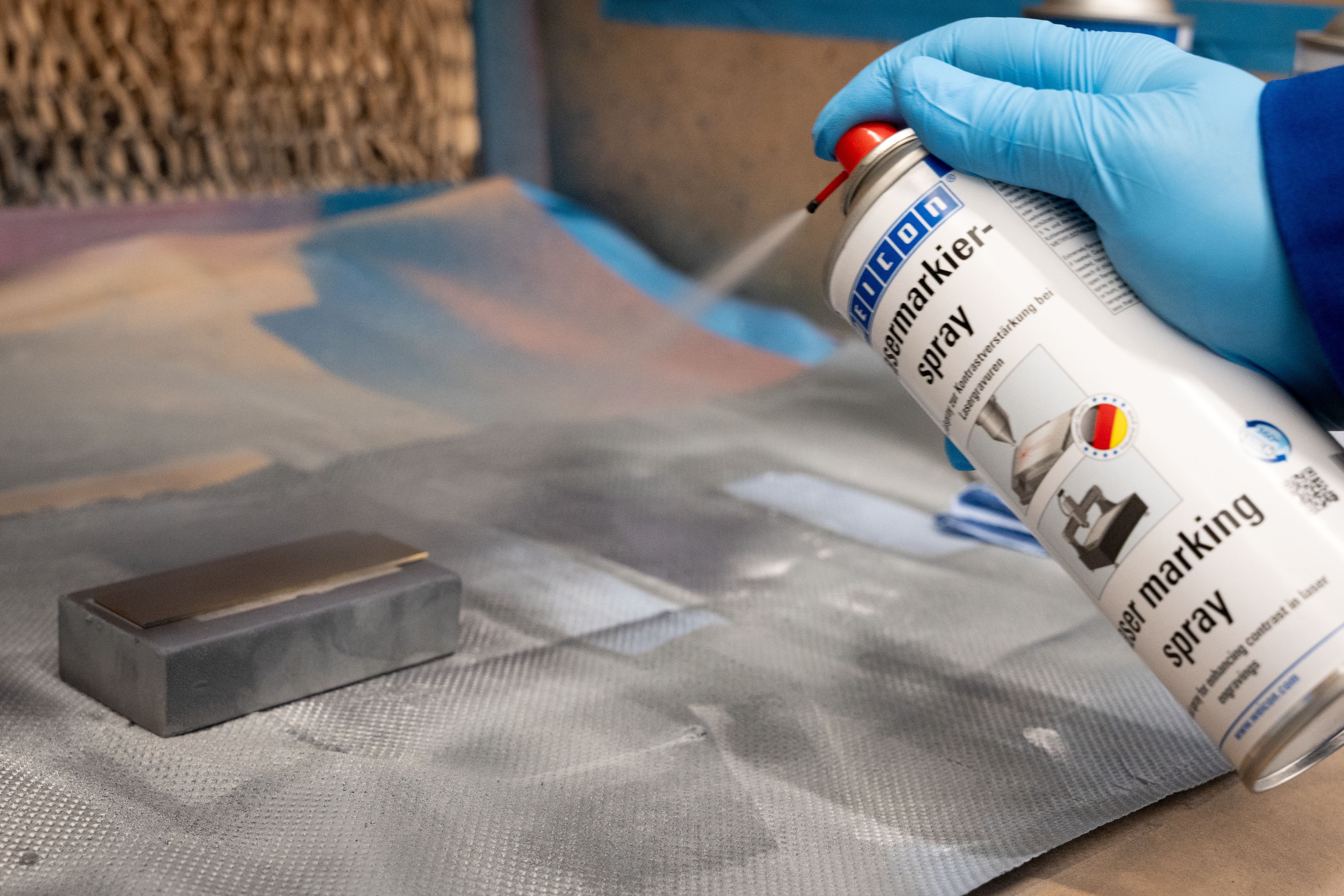 WEICON Effekt-Zusatz Lasermarkierspray, für verschiedene Lasertypen