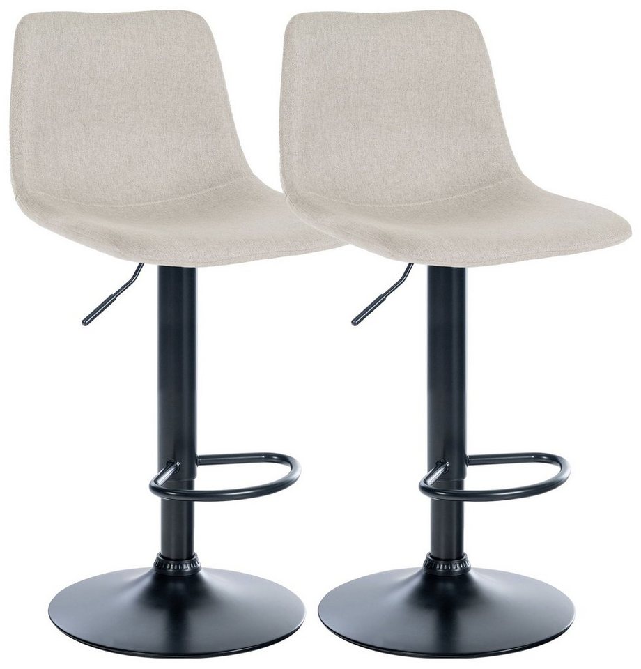 Clp Barhocker Divo Stoff 2er Set Drehbar Und Stufenlos Höhenverstellbar
