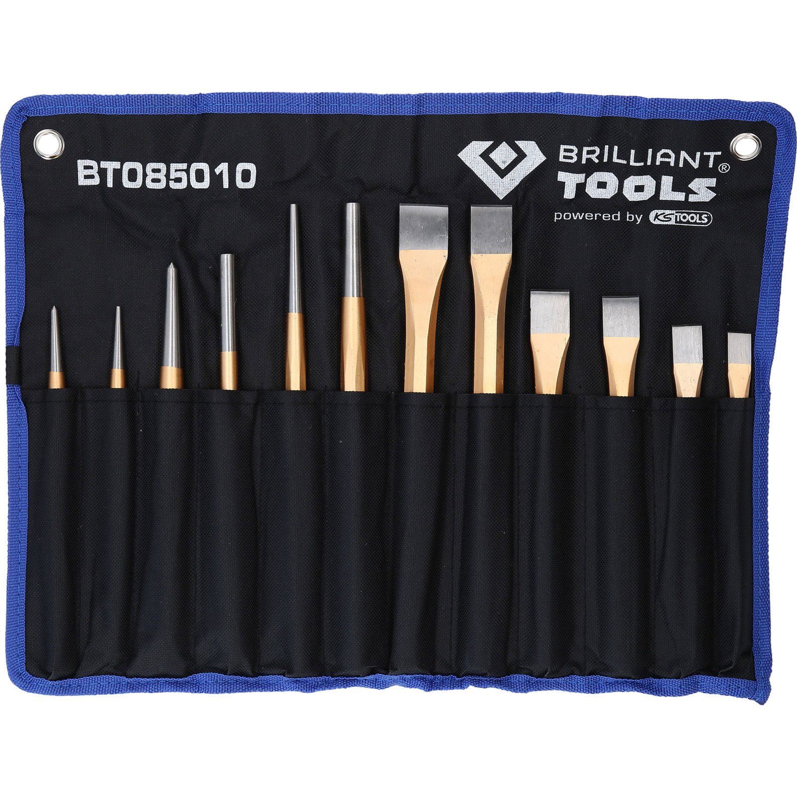 Brilliant Tools Spitzmeißel BRILLIANT TOOLS Meißel und Durchtreiber ...