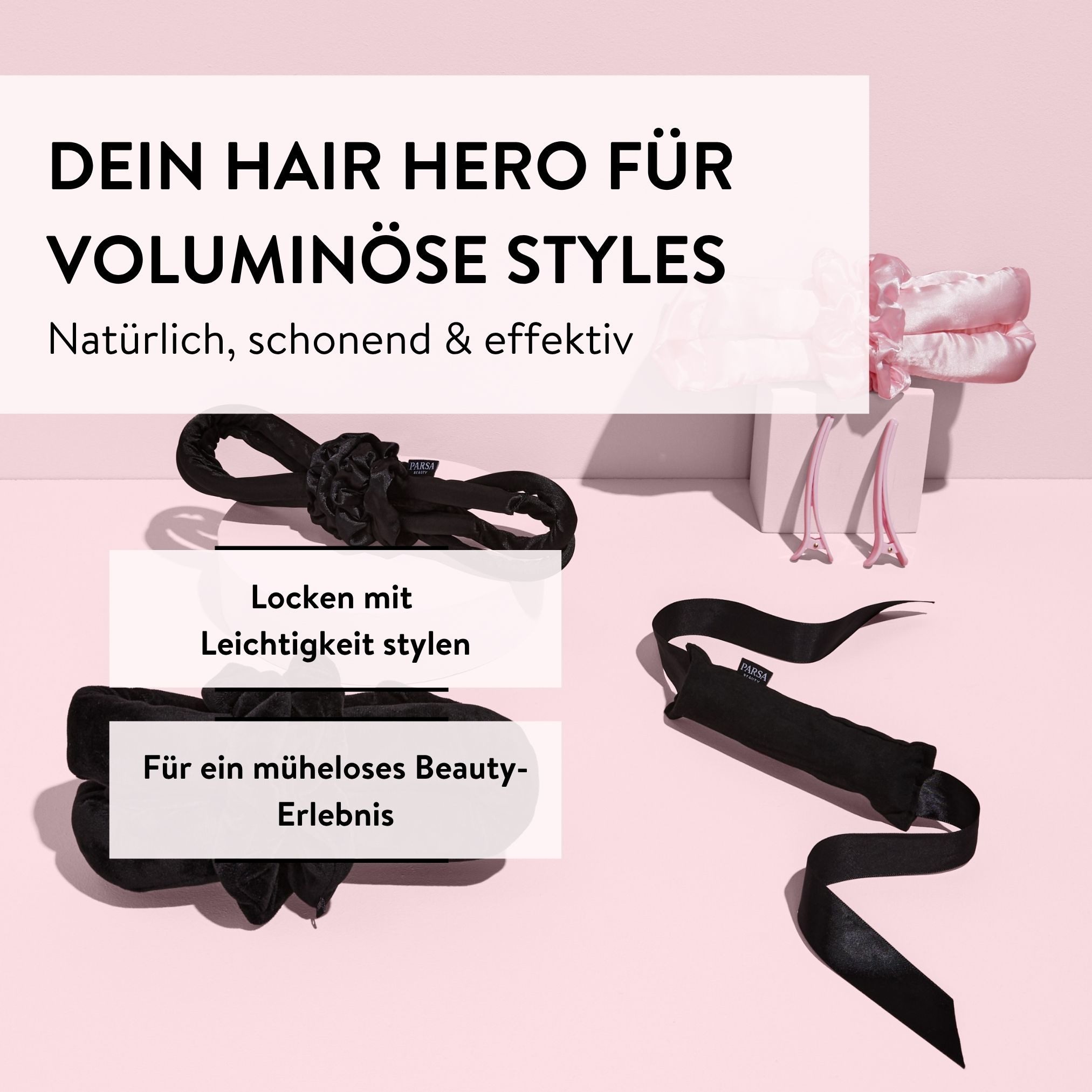 PARSA Beauty Papilotten PARSA Beauty HAIR HERO Volumen-Papilotten ...
