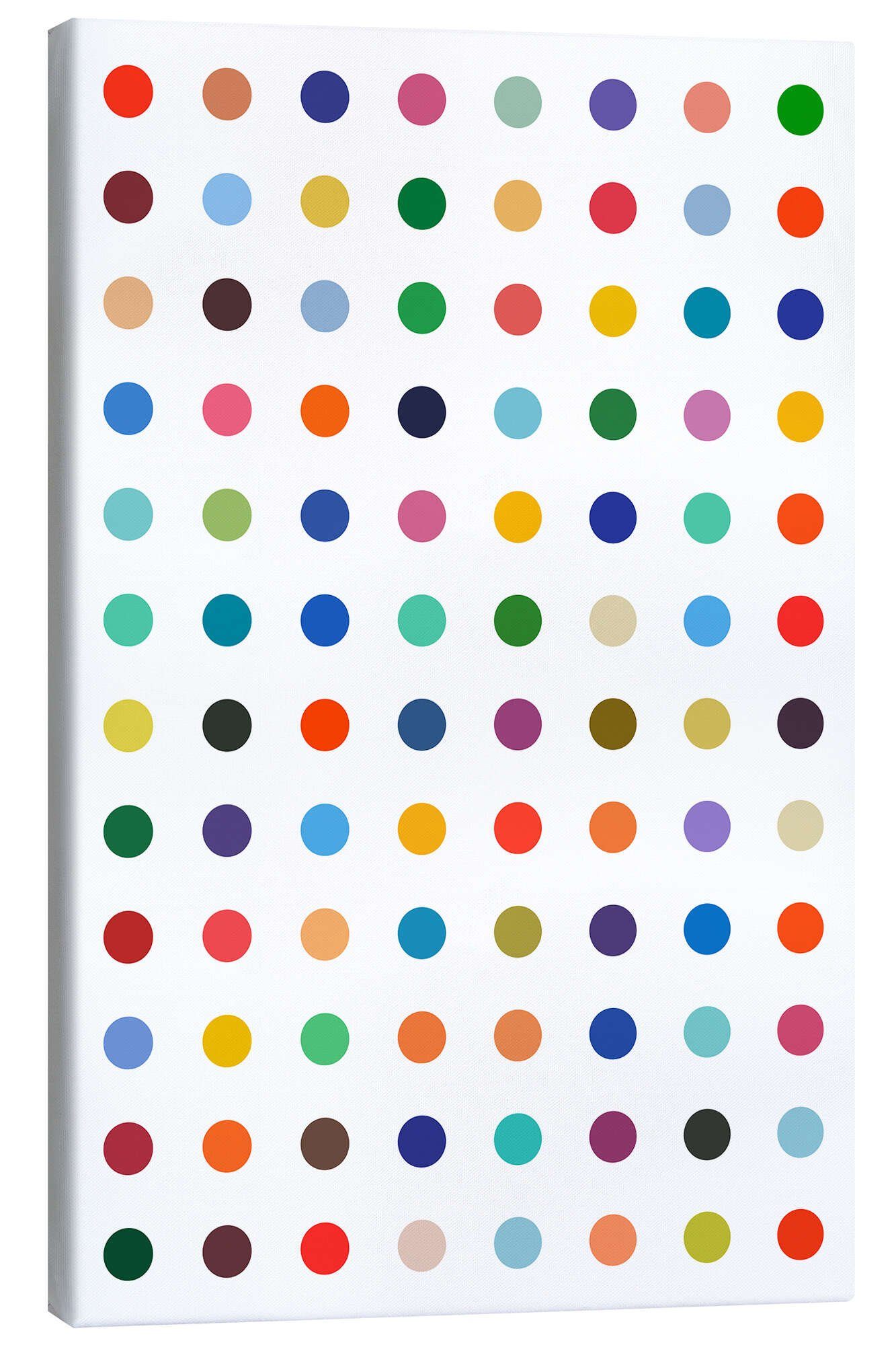 Posterlounge Leinwandbild The Usual Designers Damien Tribute Bunte