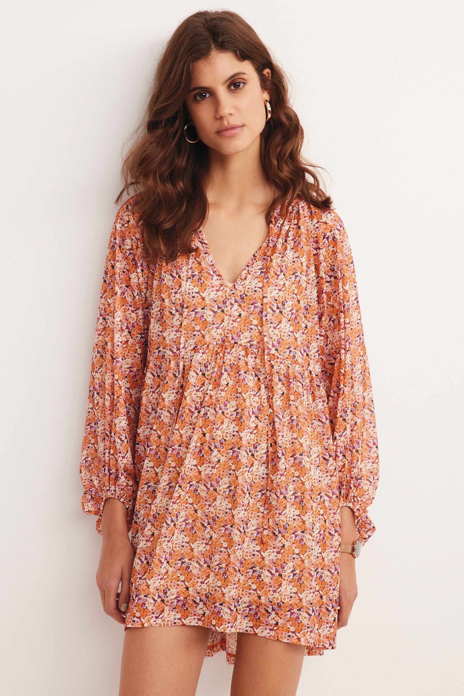 Next Tunikakleid Kaftan Tunika Aus Netzstoff 2 Tlg