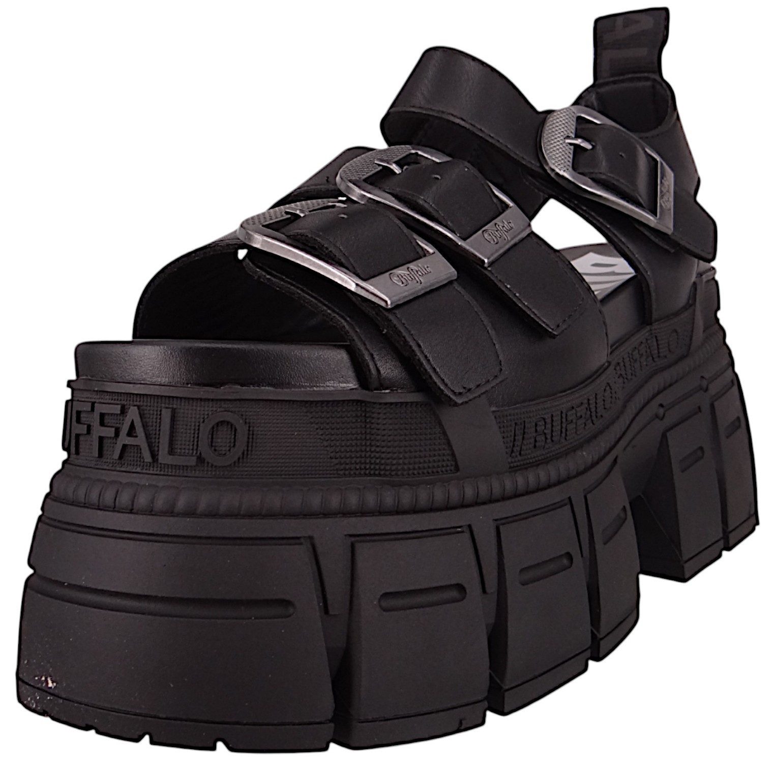 Buffalo 1602264 Gospher Sandal Black Sandale