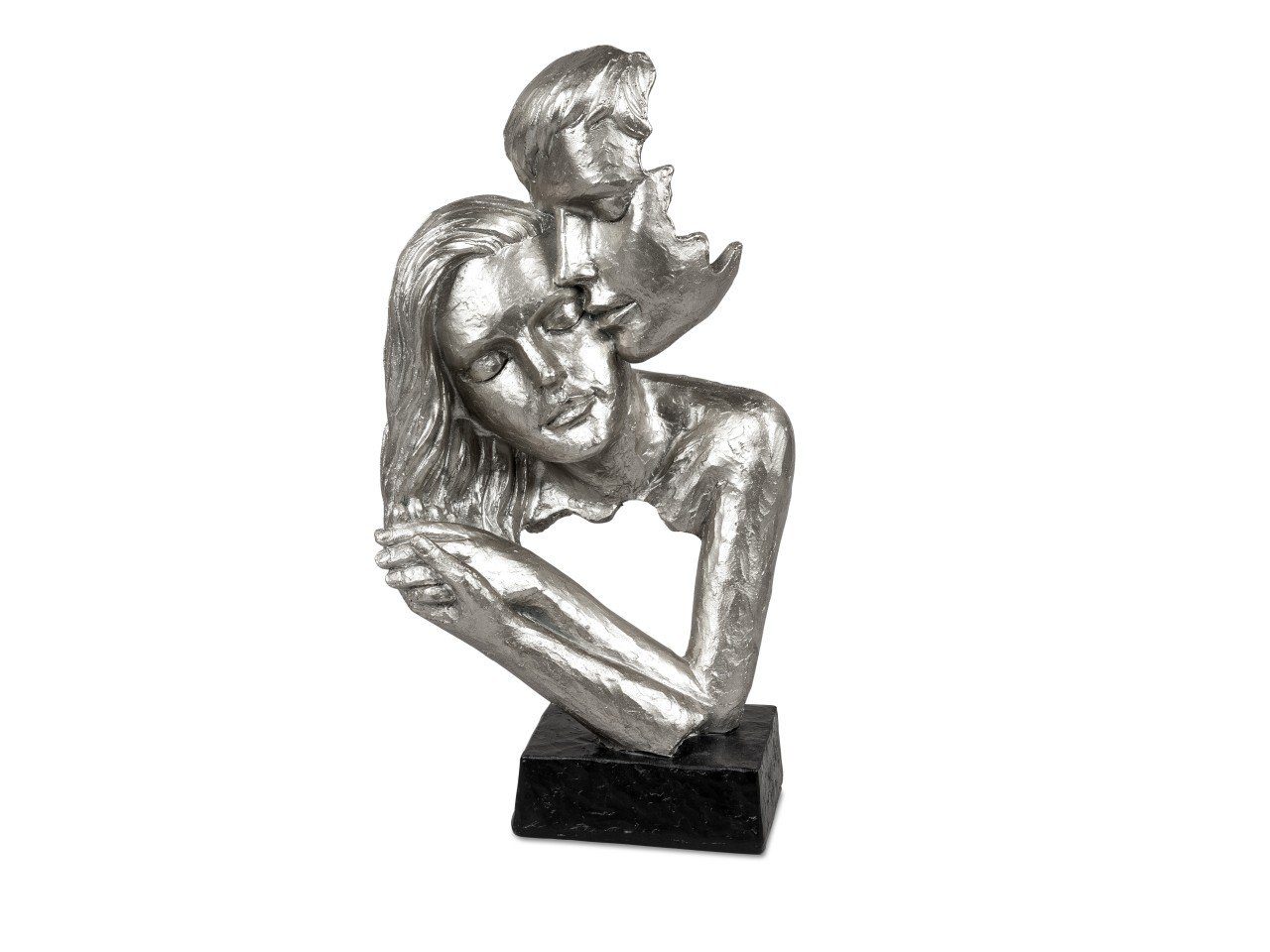 Formano Dekoobjekt Büsten Silber B15cm H30cm Kunststein Farbe