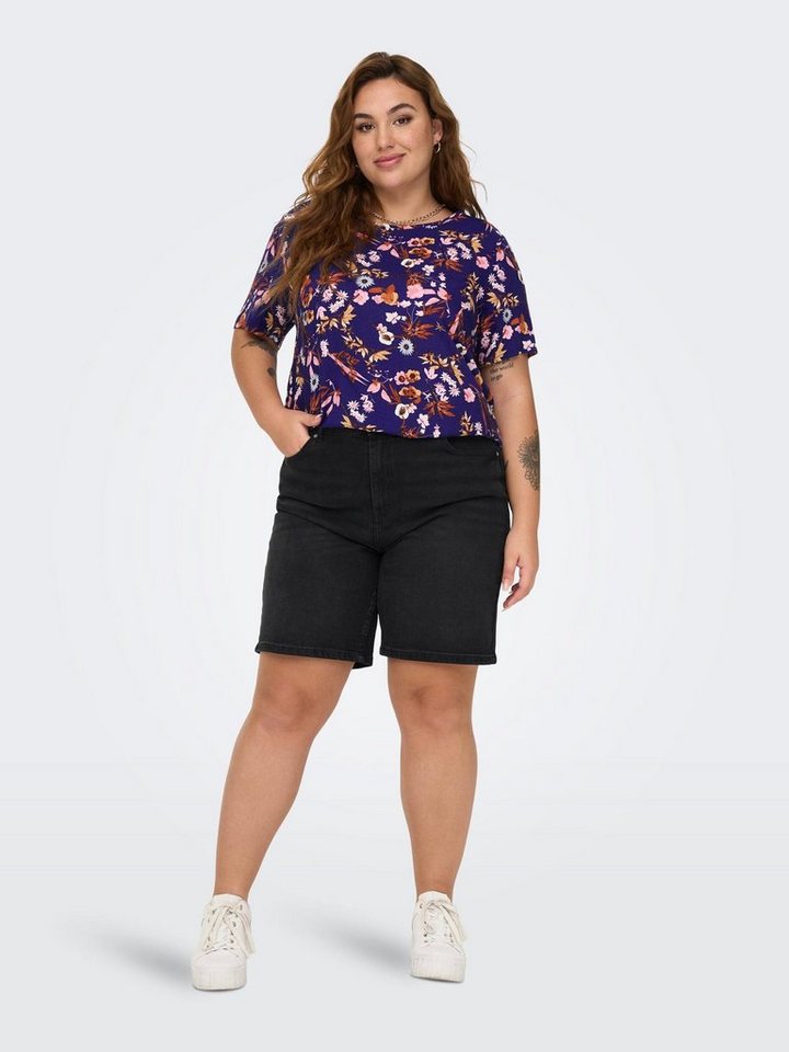 Only Carmakoma Kurzarmbluse Lolli 1 Tlg Cut Outs