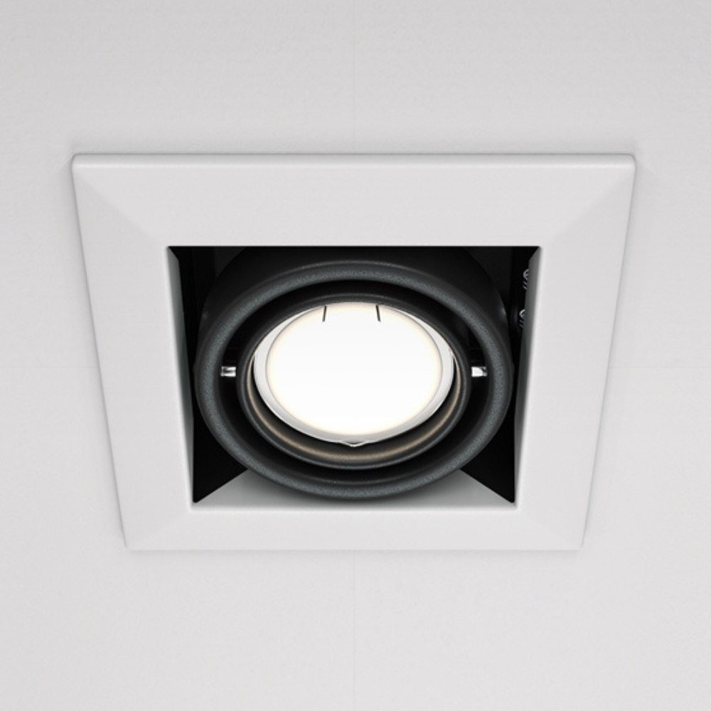 Click Licht Einbauleuchte Einbauleuchte Metal In Schwarz Und Weiß Gu10