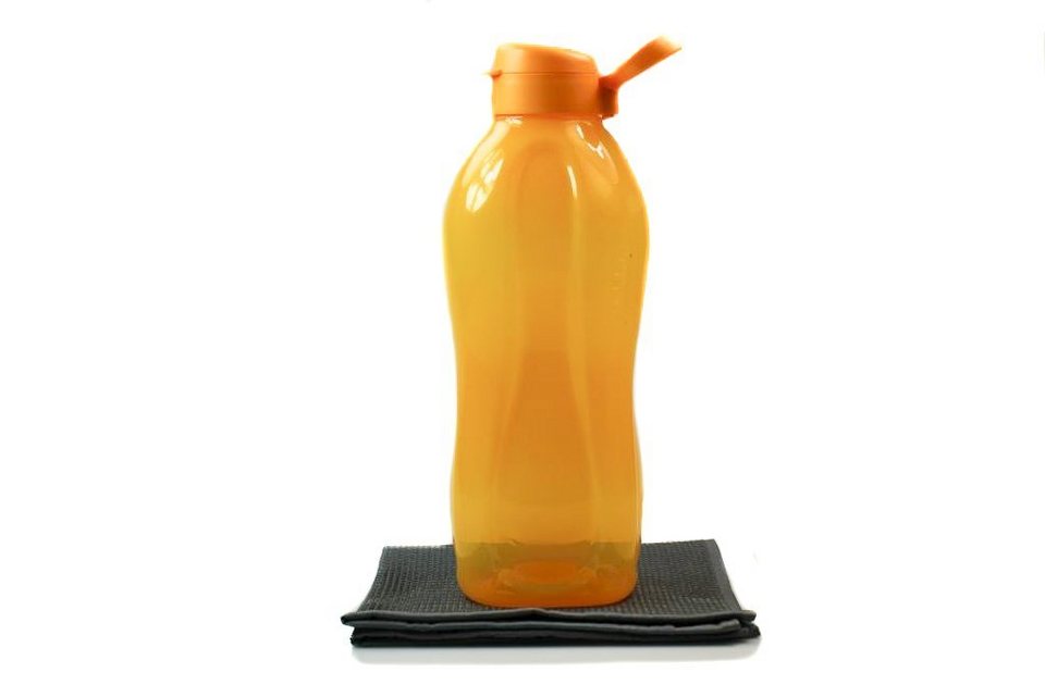 Tupperware Back Set Eco 2 L Orange Halter Clippverschluss Glastuch