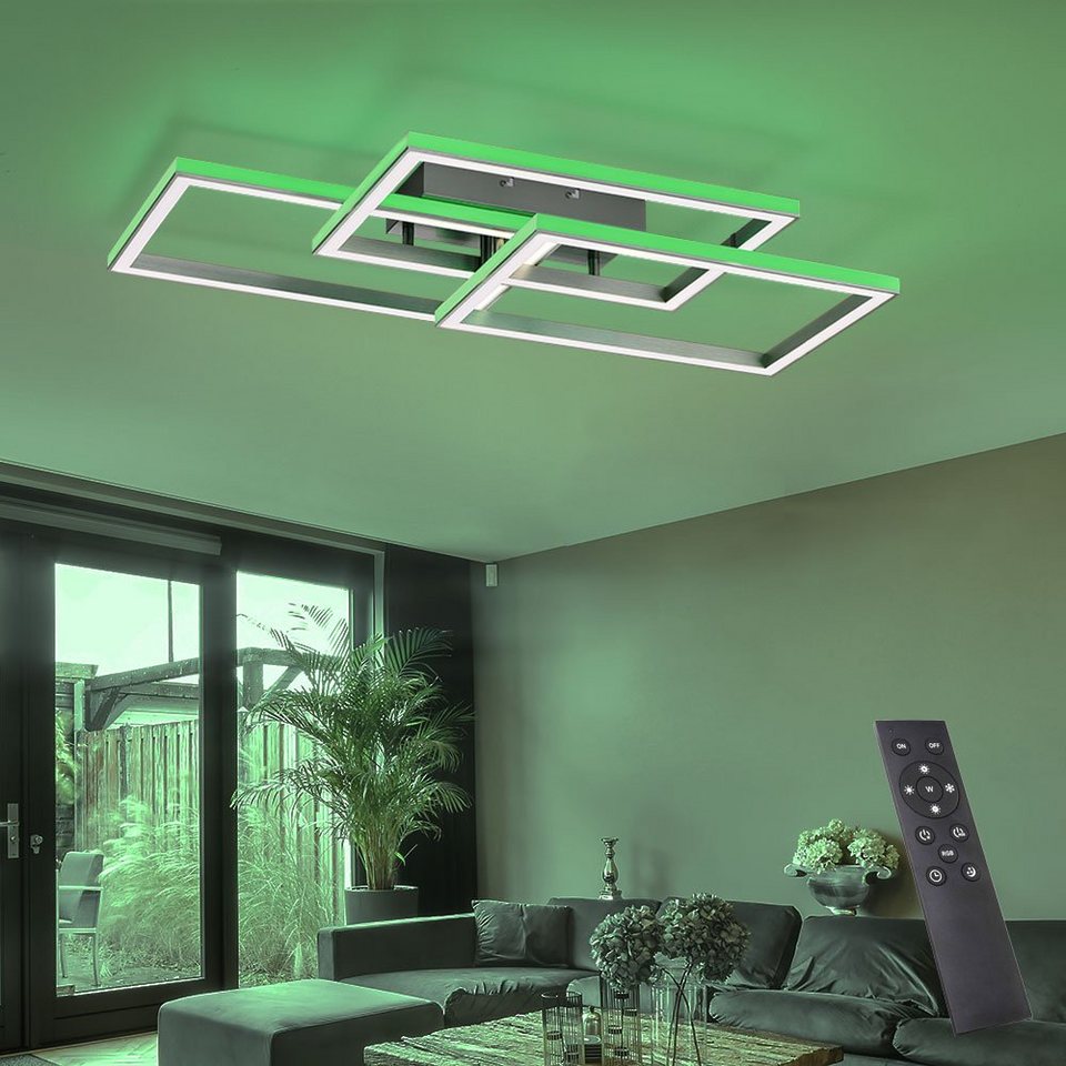 Etc Shop Led Deckenleuchte Led Leuchtmittel Fest Verbaut Kaltweiß