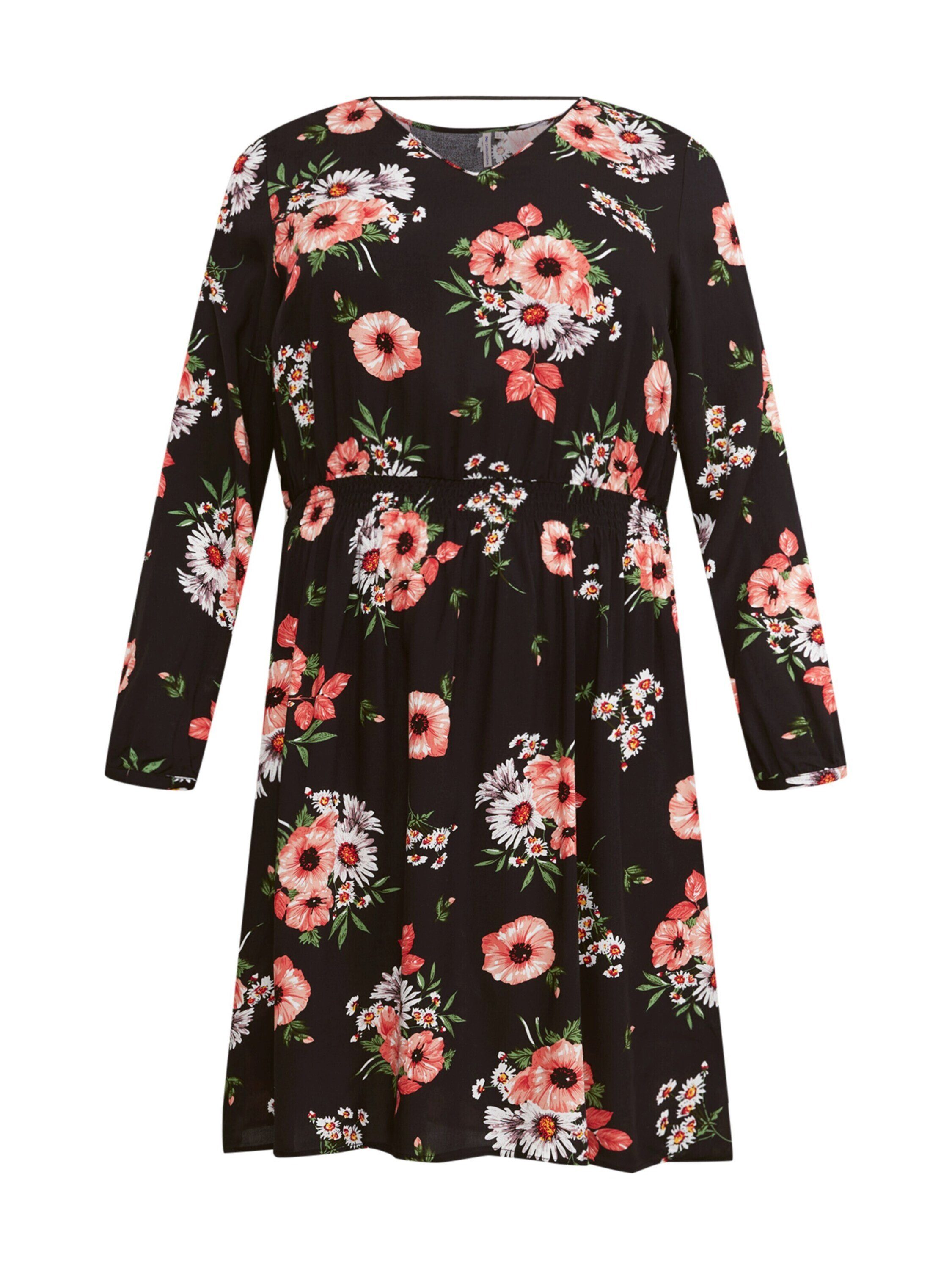 Only Carmakoma Sommerkleid Nova 1 Tlg Drapiertgerafft Cut Outs