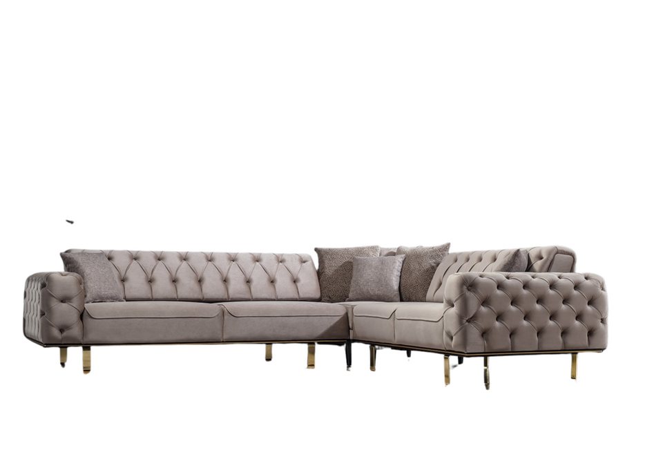 Villa Möbel Ecksofa Roma Set Mit Relax Bettfunktion Durch