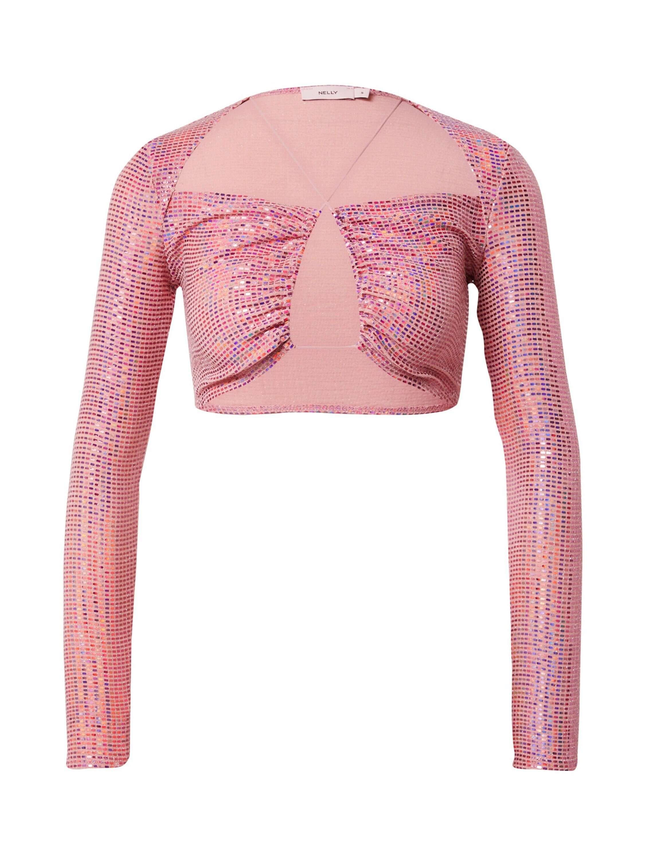 Nly By Nelly Langarmshirt 1 Tlg Drapiertgerafft Cut Outs