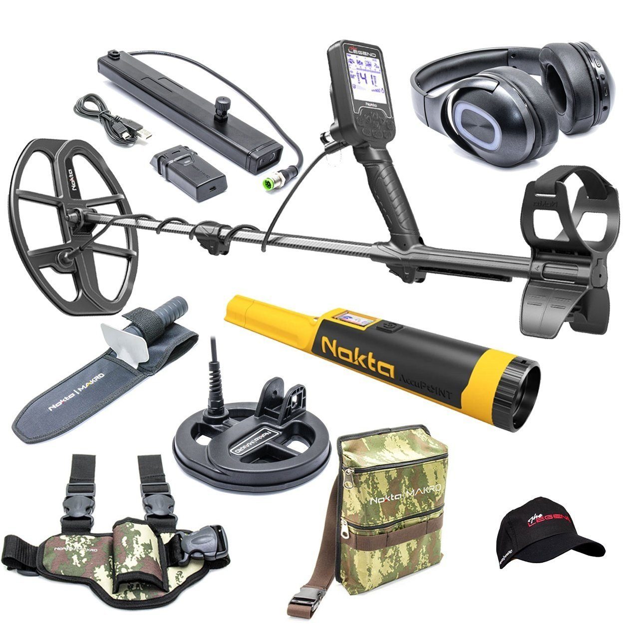 Nokta Metalldetektor Nokta The Legend Pro Metalldetektor + Nokta Accupoint + Starter Pack