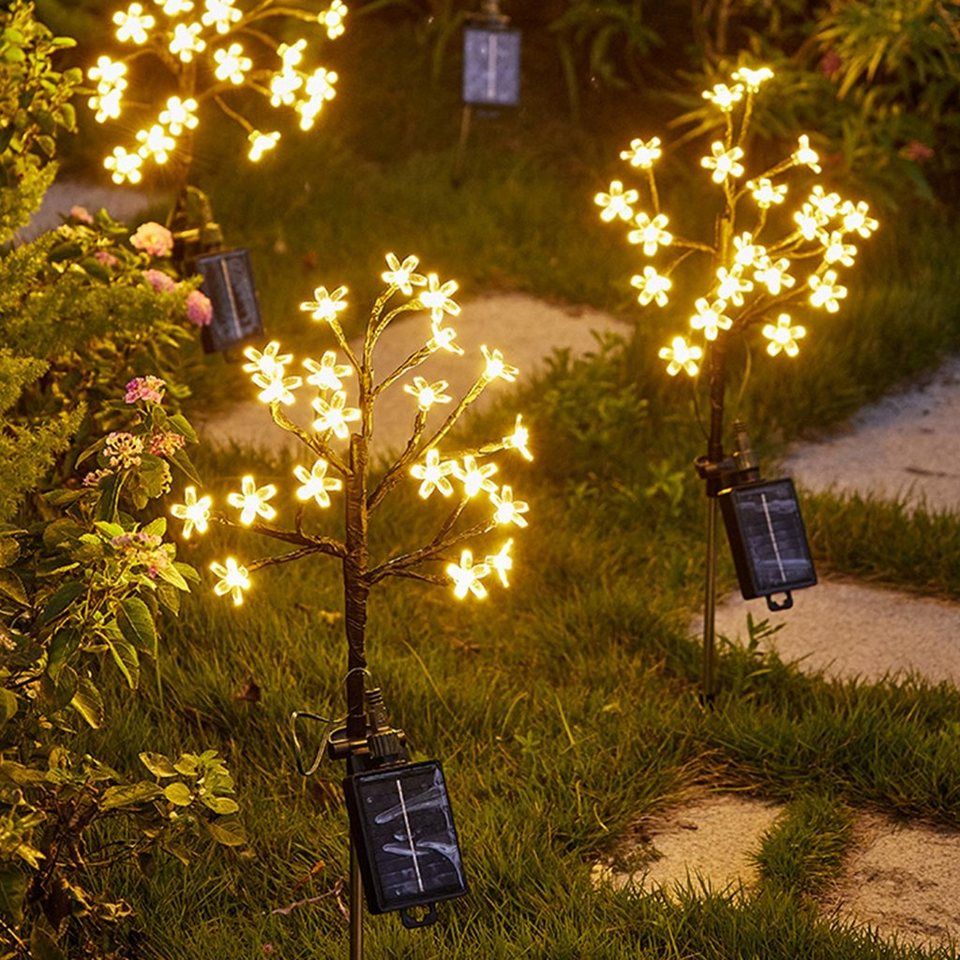 Sunicol Led Gartenleuchte Solar Garten Lichter Mit Fernbedienung Ip65