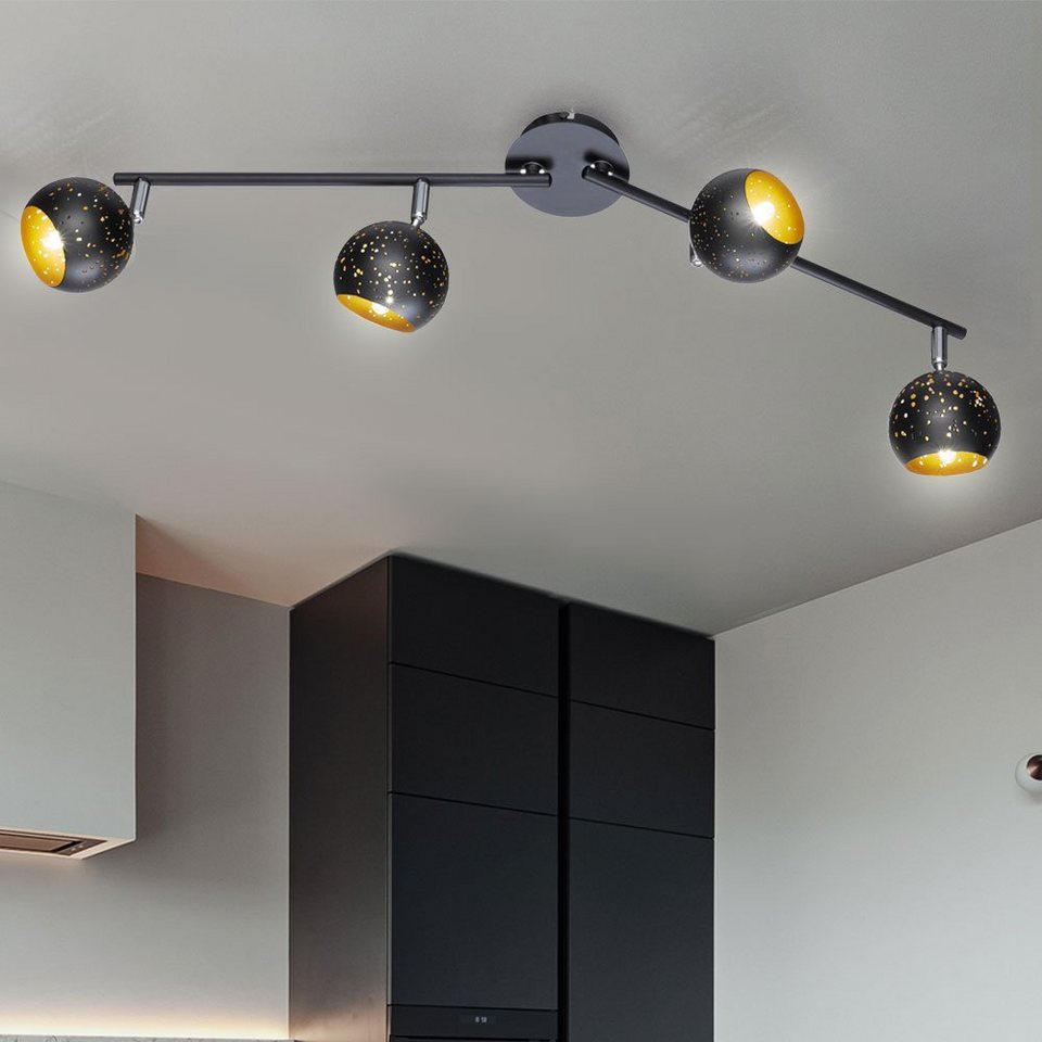 Wofi Led Lichtleiste Vintage Decken Spot Lampe Strahler Balken Ess