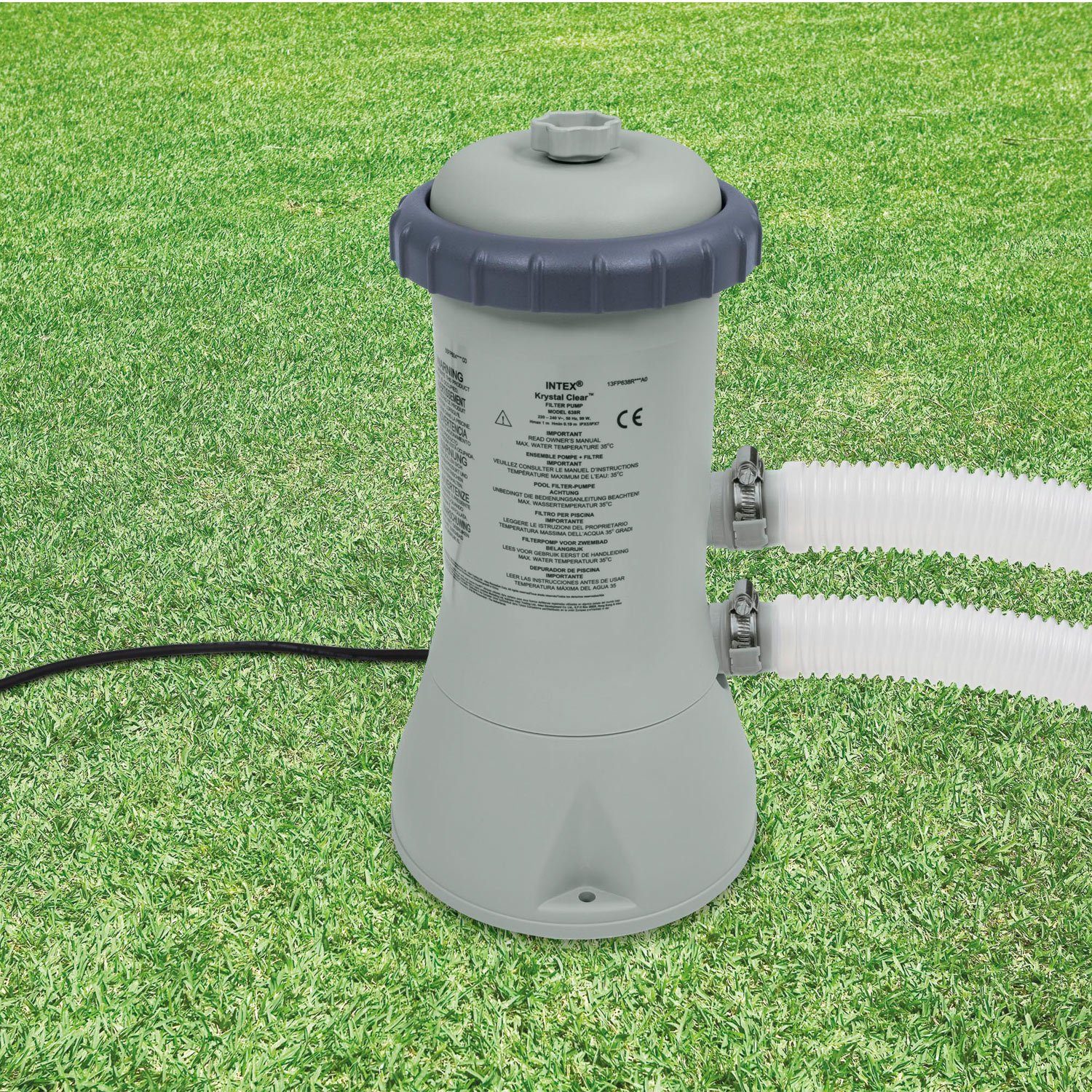 Intex Framepool Set "Prism Rondo" Ø 366 x 76 cm inkl. Filterpumpe ...