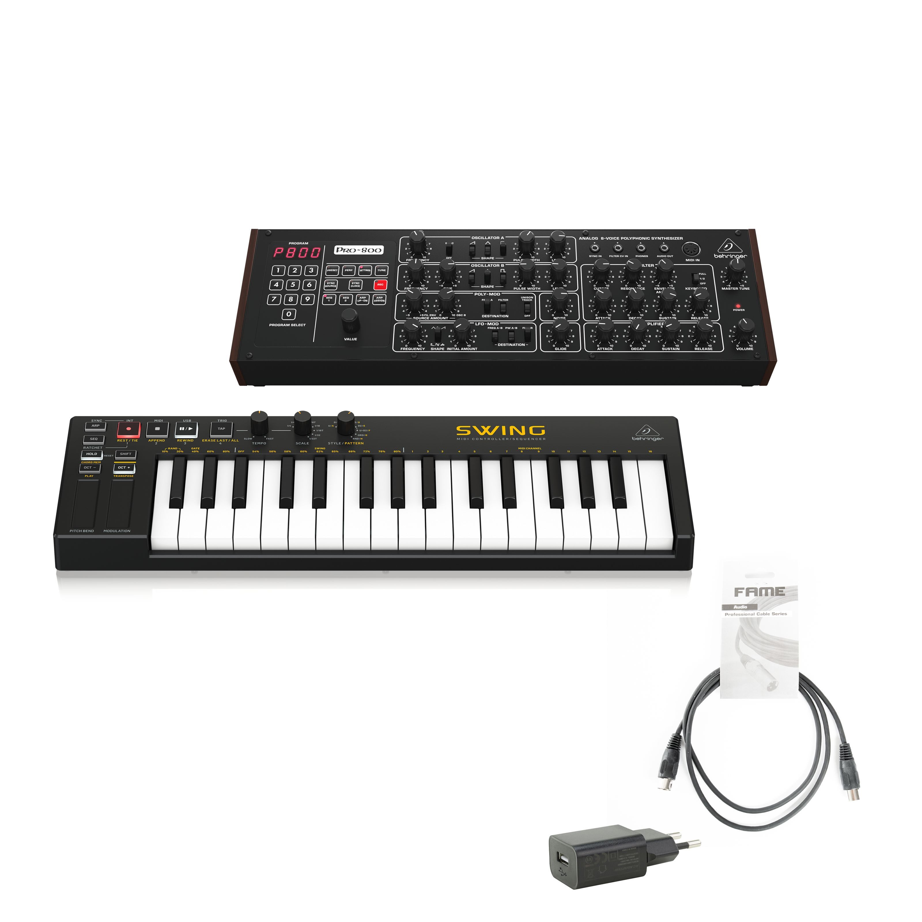 Behringer Synthesizer (Synthesizer, Analog Synthesizer), Pro-800 ...