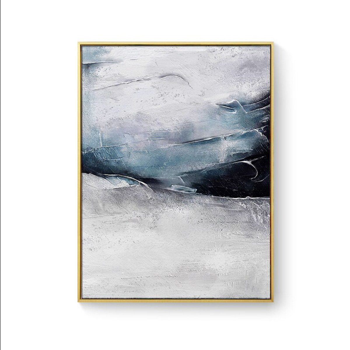 TPFLiving Kunstdruck (OHNE RAHMEN) Poster - Leinwand - Wandbild, Nordic Art - Abstrakte Motive ...