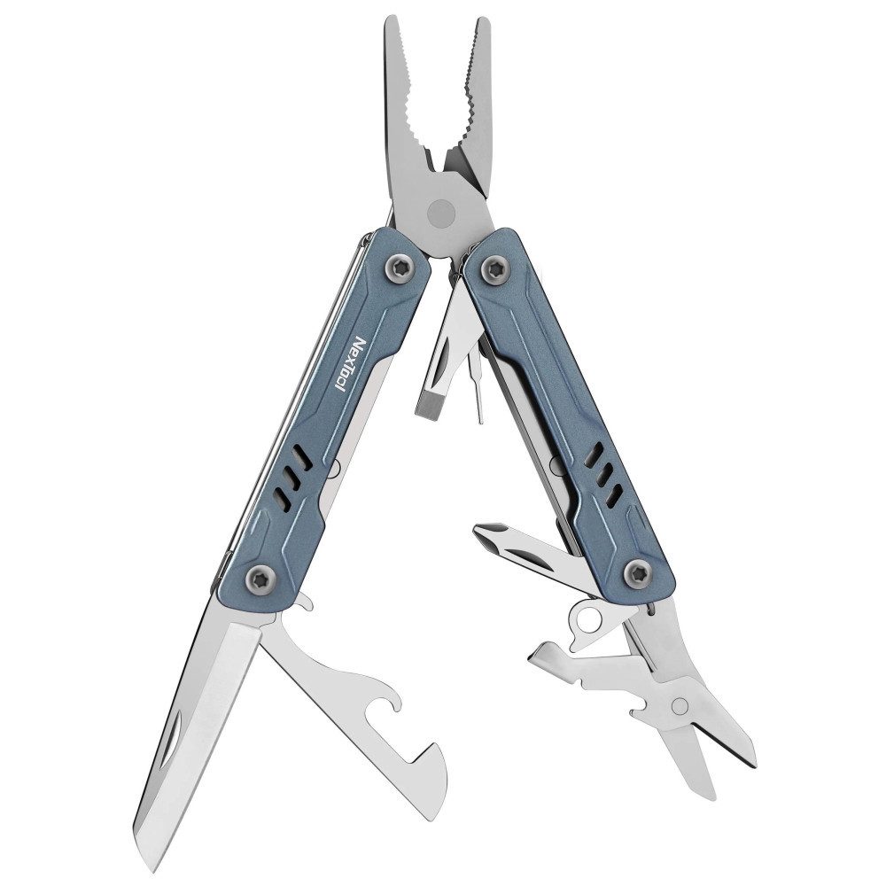 NexTool Multitool Nextool Mini Sailor NE20156, 10 in 1 Multitool, silber