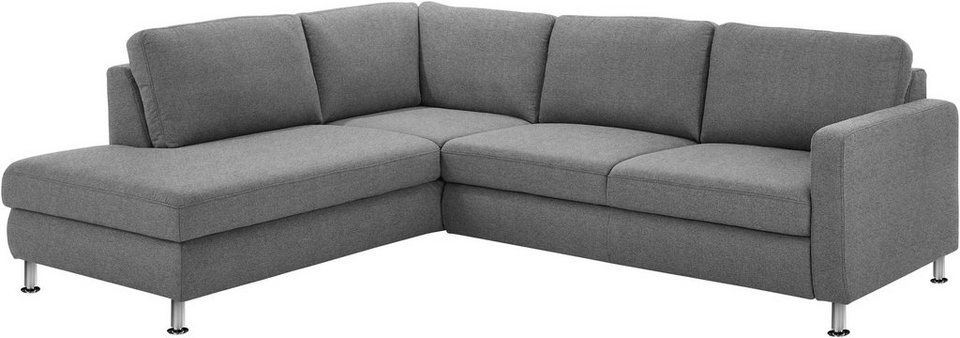 Die Planbar Ecksofa Mp In19027 L Form Wahlweise Mit Bettfunktion Mit
