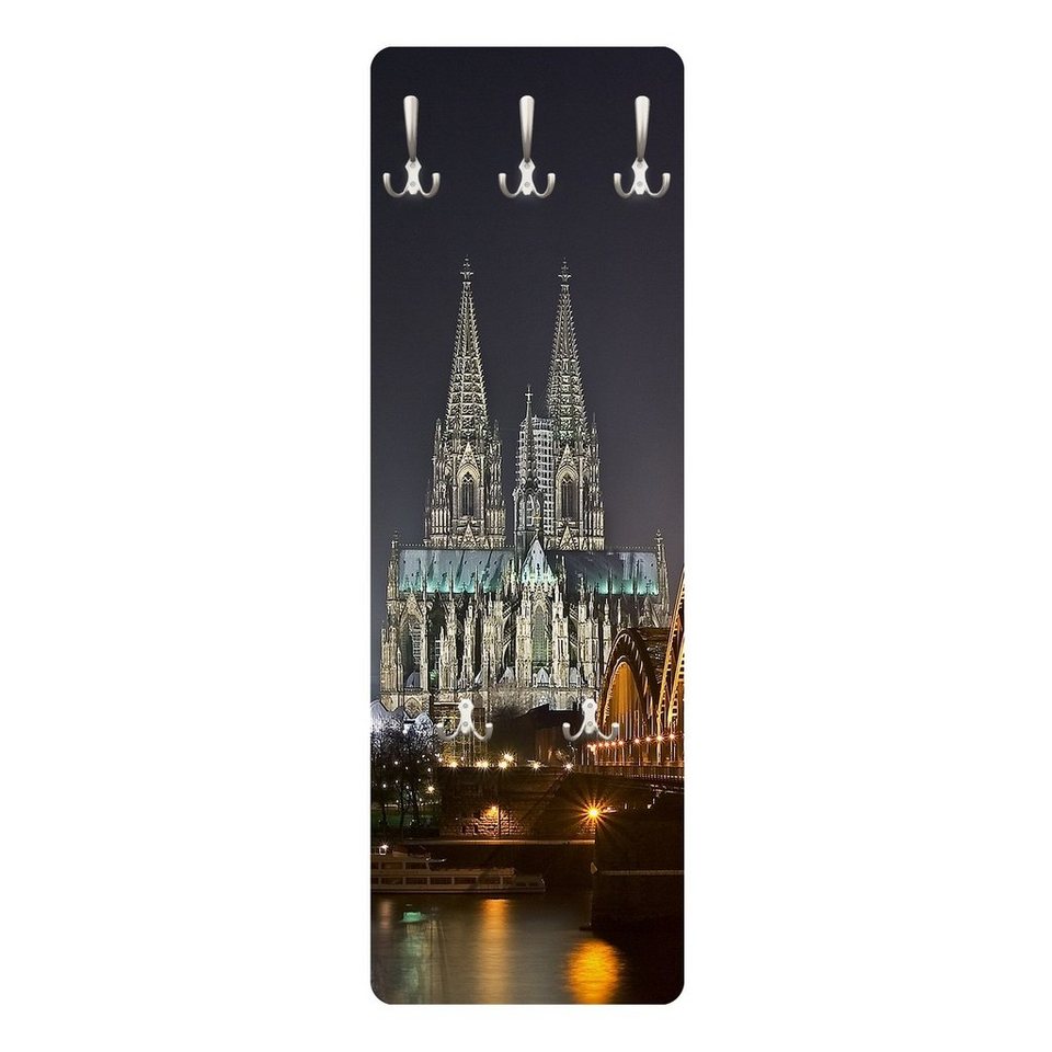 Bilderdepot24 Garderobenpaneel Design Städte Skyline Kölner Dom