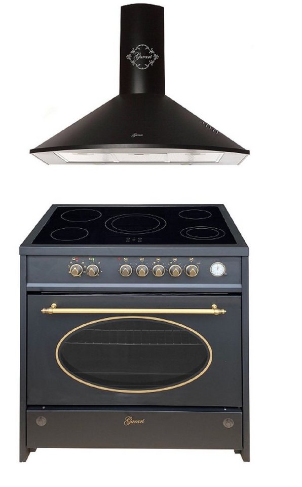 Gurari Elektro Standherd Gch E 912 Bl Rgch C 046 Bl 9 Retro Elektro