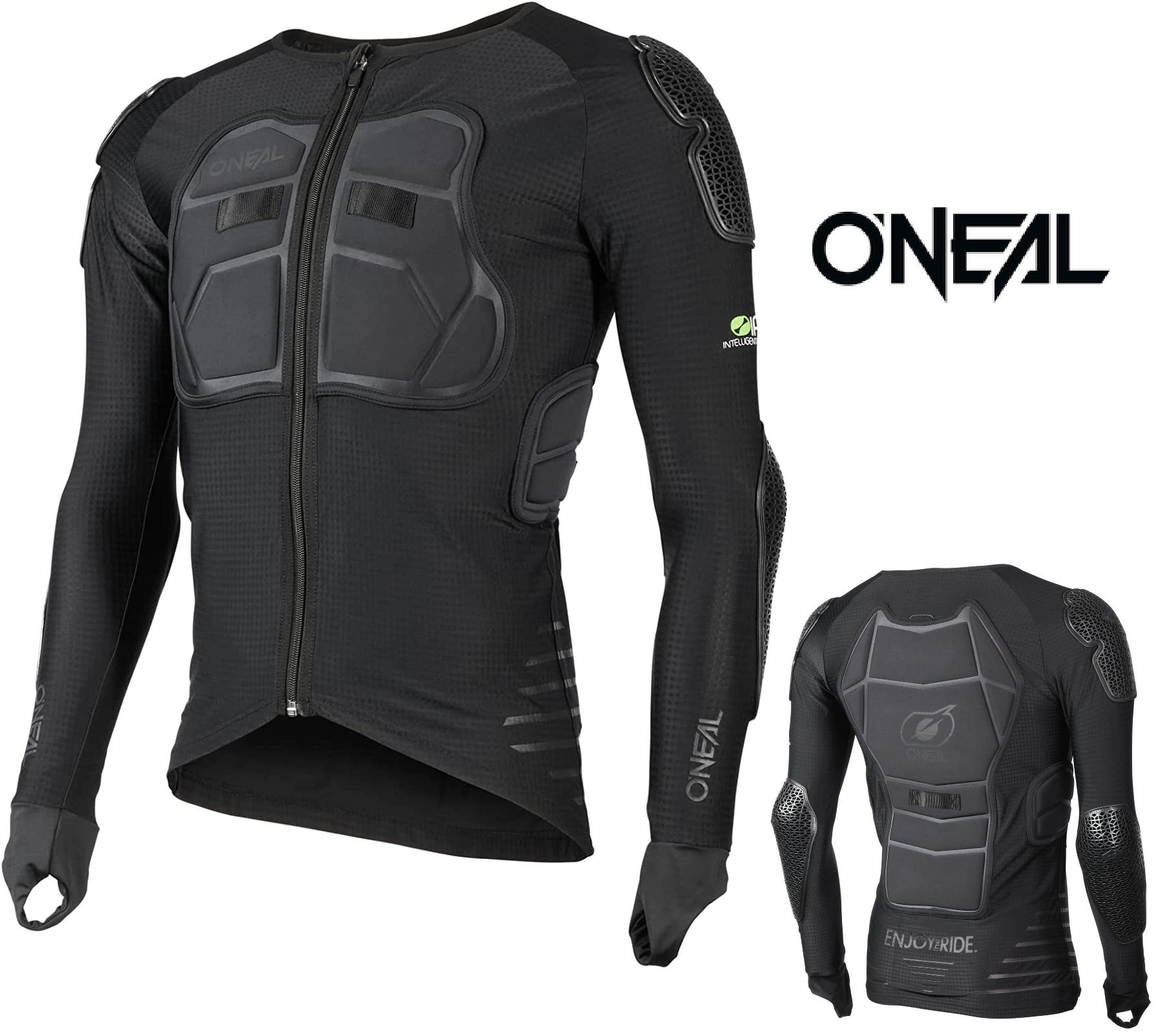 O’NEAL Protektorenjacke O´Neal STV Long Sleeve/Langarm Protektoren Jacke V.23 black XL