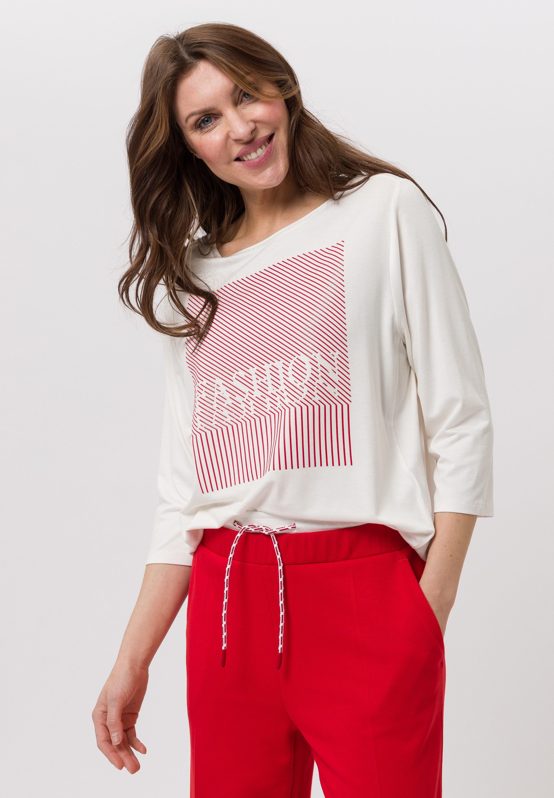 TUZZI T-Shirt mit Grafik-Print