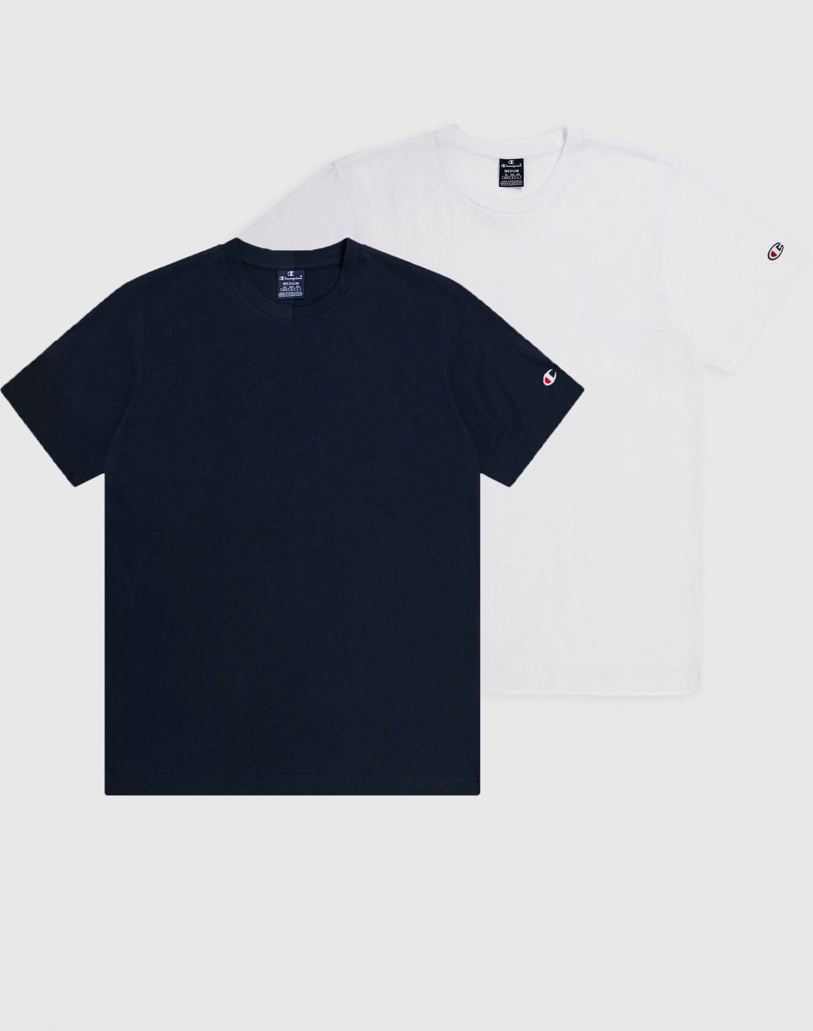 Champion T-Shirt Basic 2pack Crew-Neck