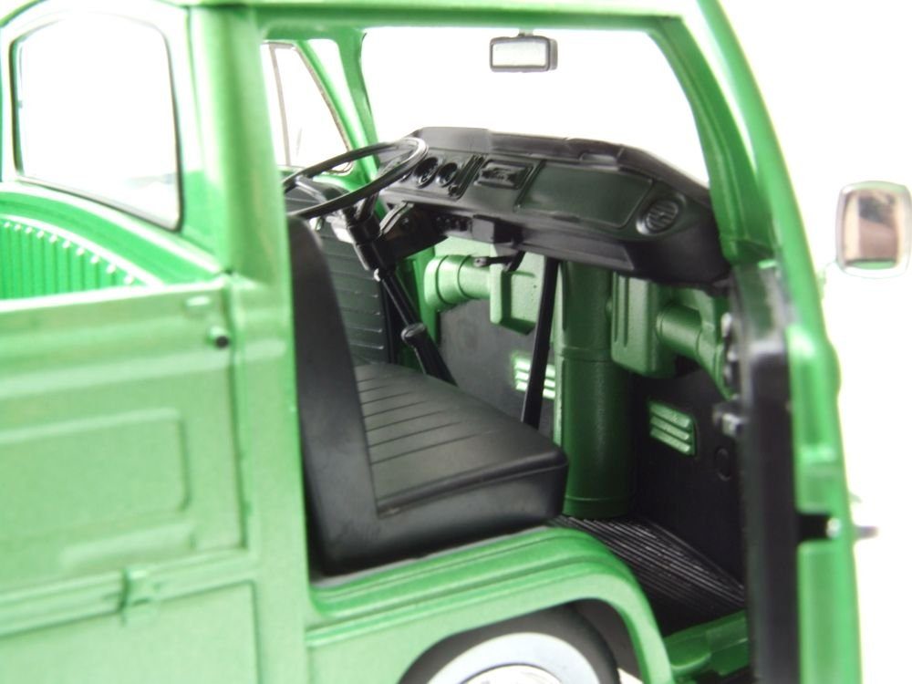 Solido Modellauto VW T2 Custom Pritsche 1968 grün Rooster Speed ...