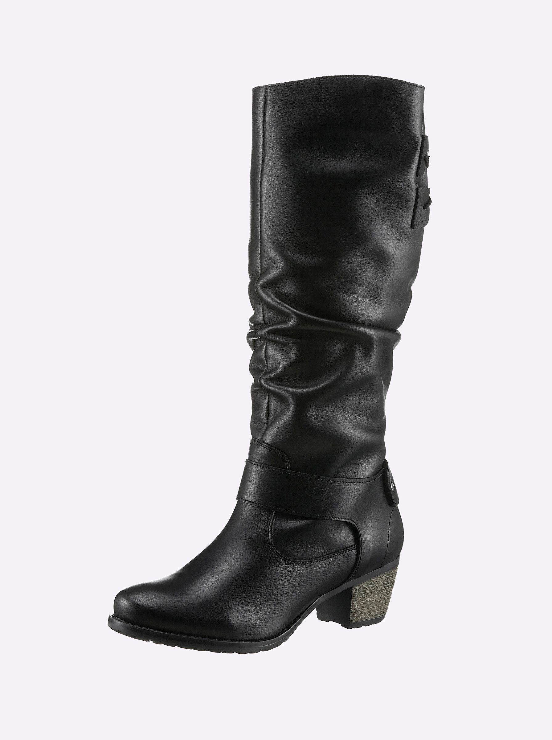 heine Stiefel, Weite gebende Falte