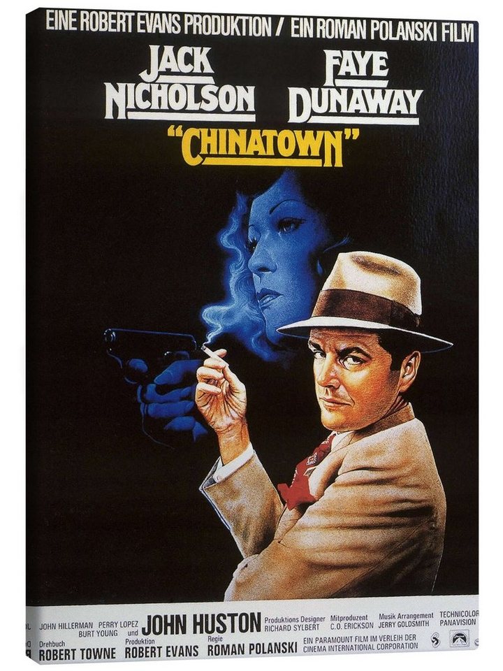 Posterlounge Leinwandbild Vintage Entertainment Collection Chinatown