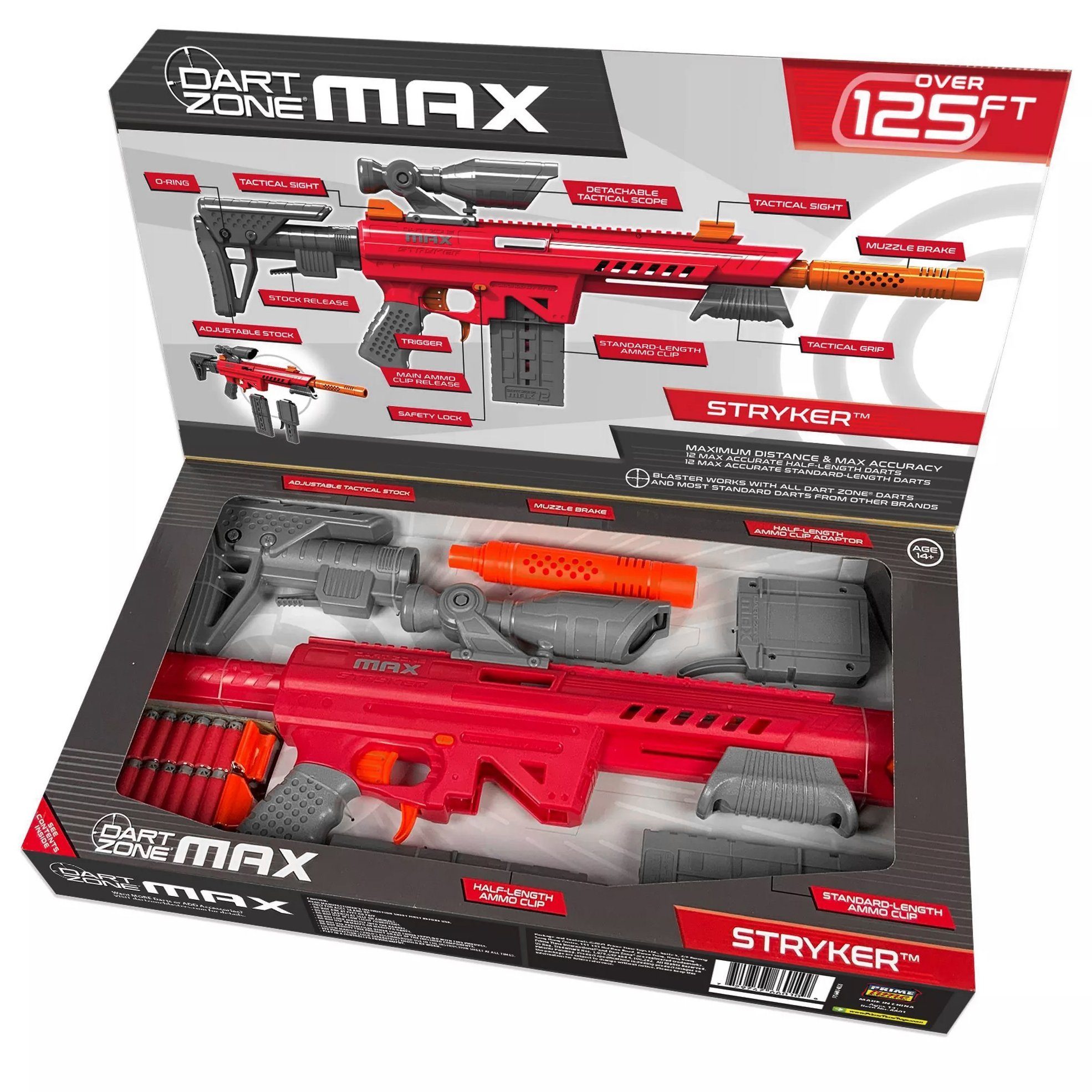 DARTZONE Blaster Dart Zone Max Stryker, Dart Zone Max Stryker Ultimate ...