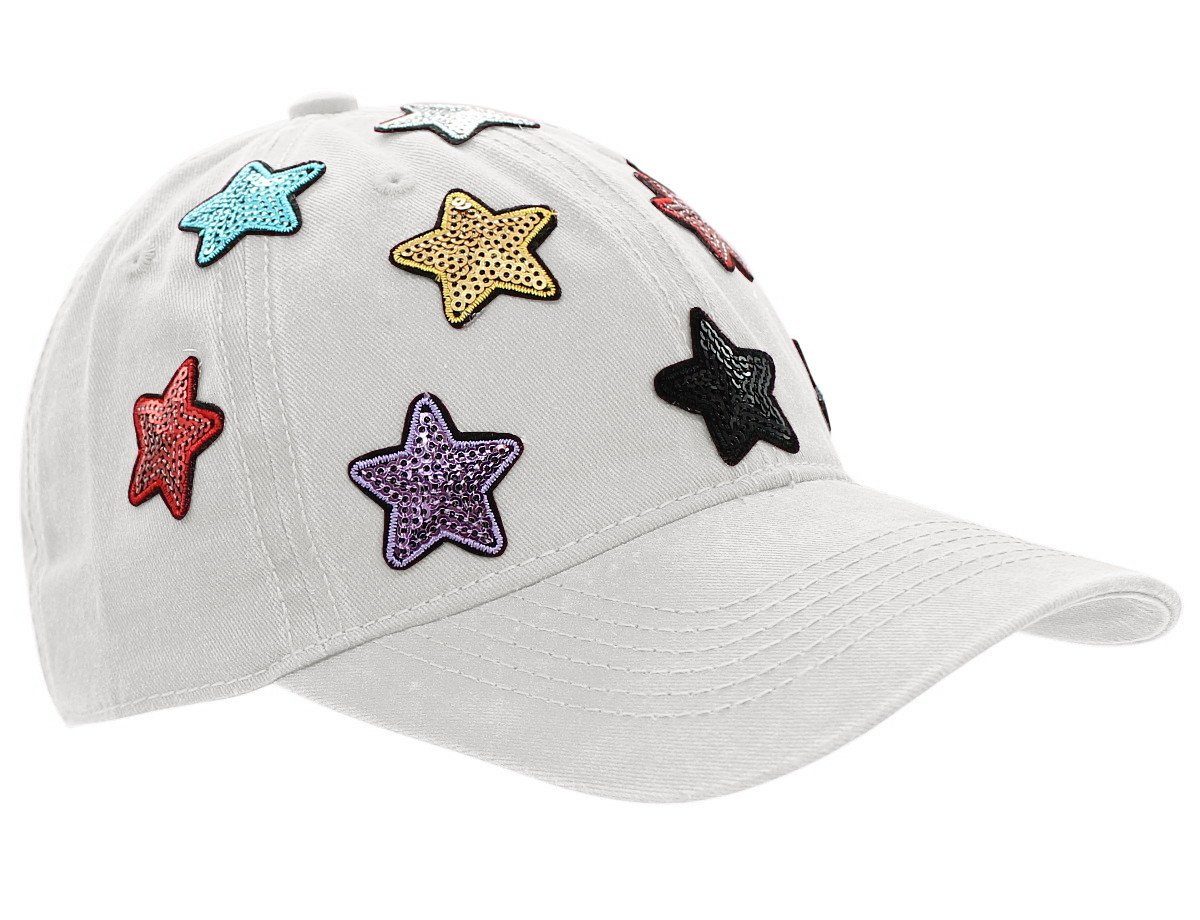 dy_mode Baseball Cap Damen Basecap mit Pailletten Kappe Baseball Cap ...